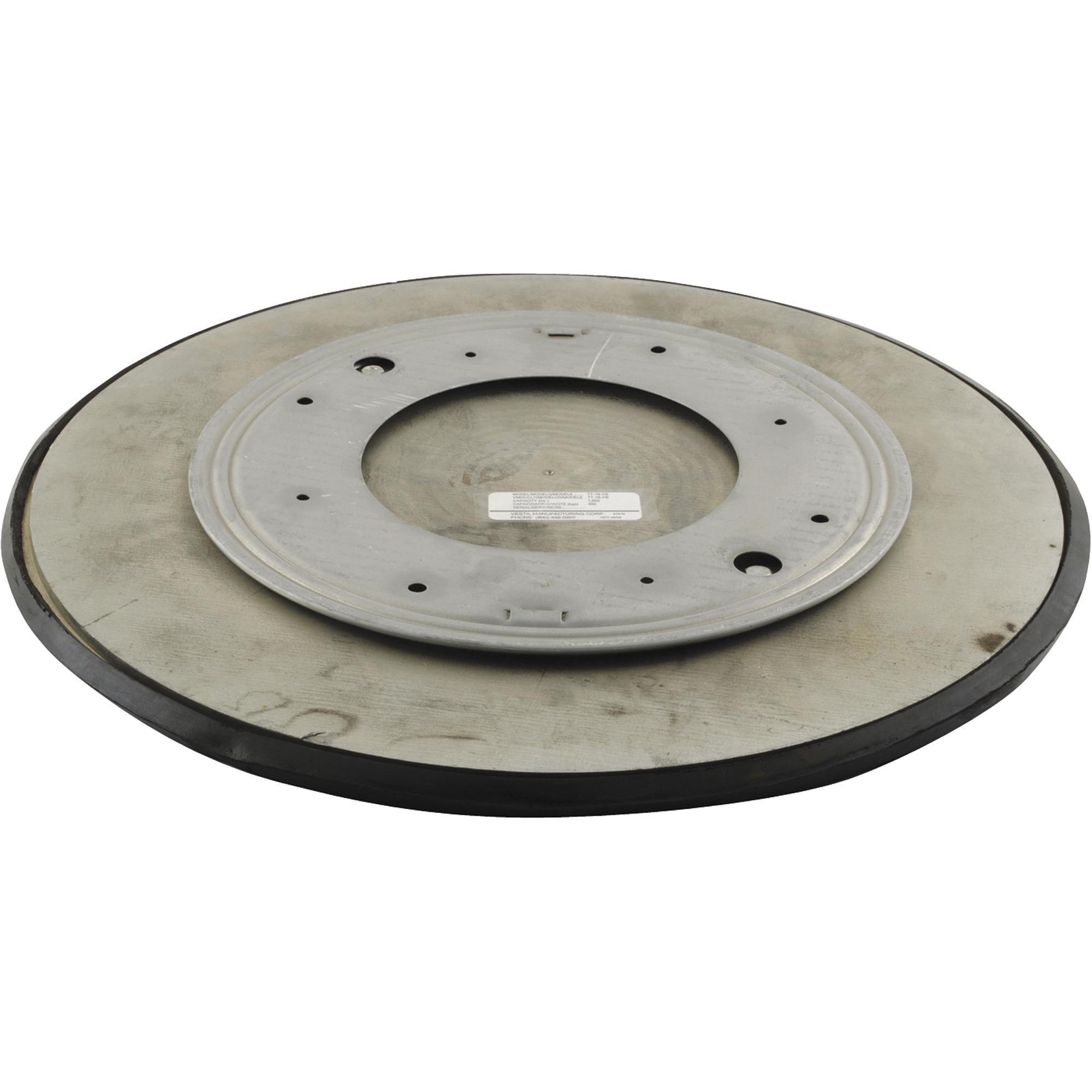 Vestil Heavy-Duty Manual Turntable, 1,000-Lb. Capacity, 18in. Dia., 13 ...