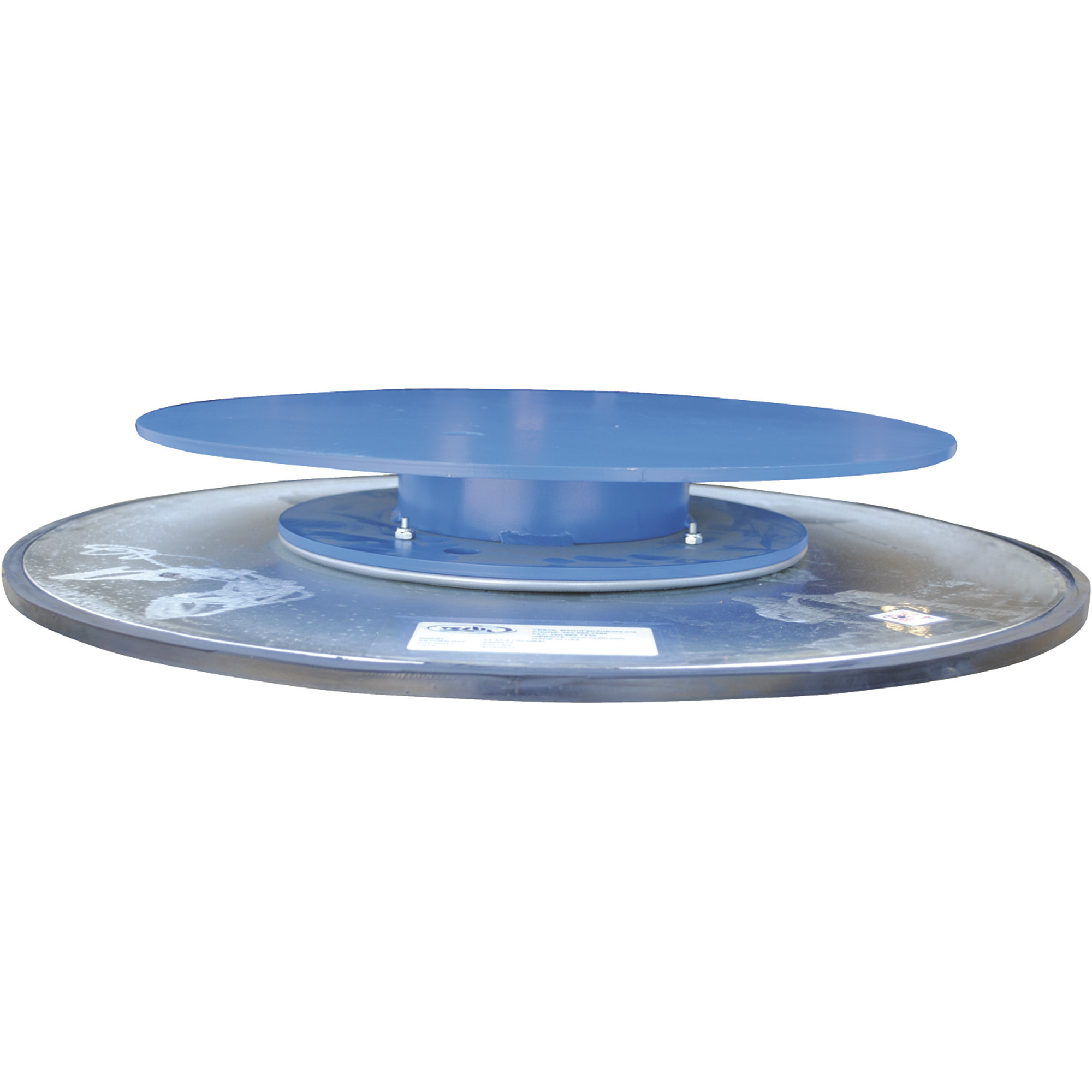 Vestil Heavy-Duty Manual Turntable — 500-Lb. Capacity, 24in. Dia., 3 11 ...