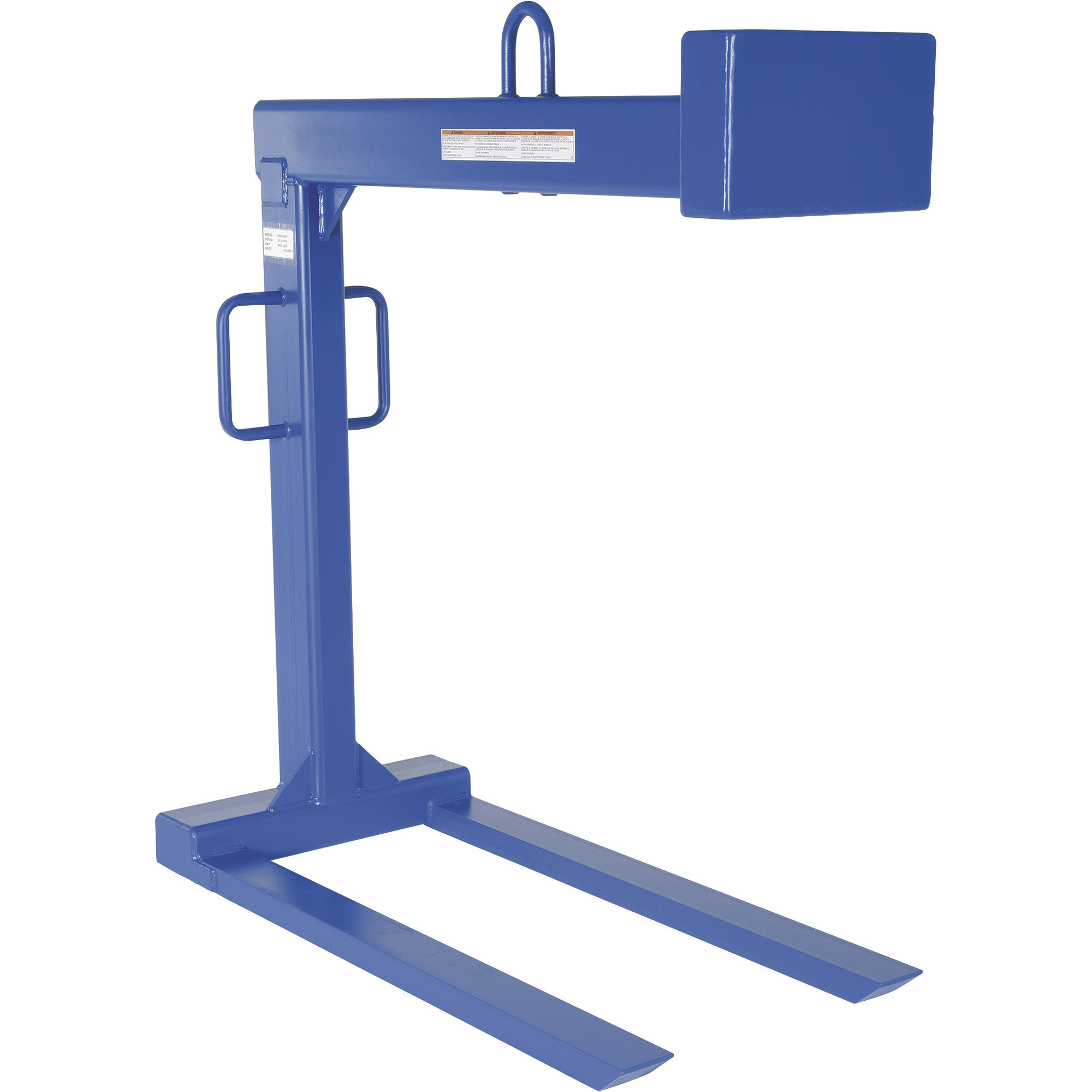 Vestil Pallet Lifter - 4000-Lb. Capacity, 48in.L x 4in.W x 2in.H Forks ...