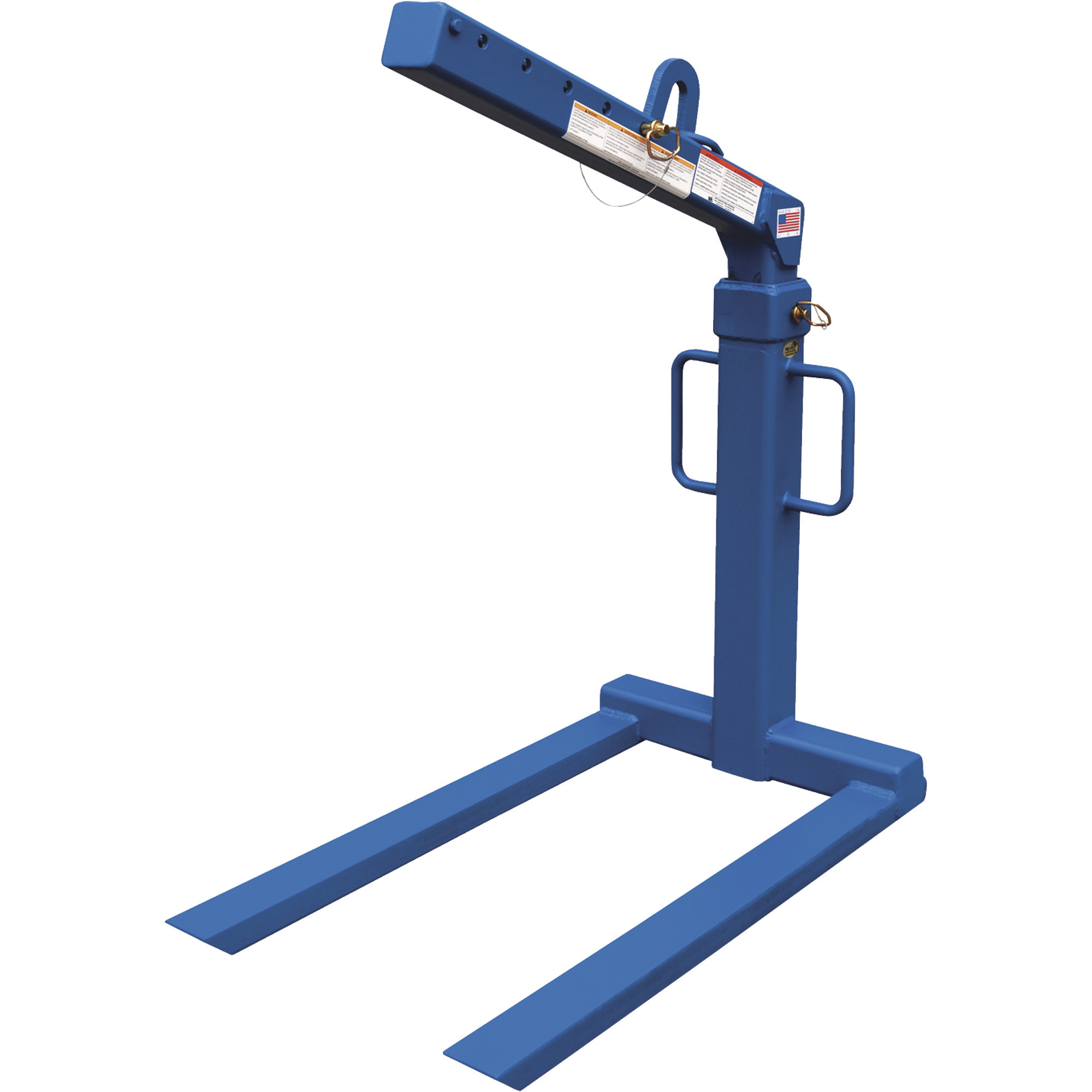 Vestil Deluxe Overhead Load Lifter - 2,000-Lb. Capacity, Fixed Fork ...