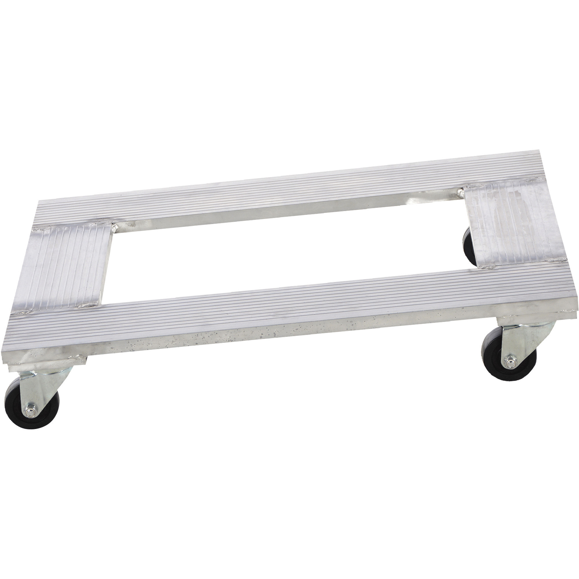 Vestil Aluminum Channel Dolly - 900-Lb. Capacity, Swivel Casters, Model ...
