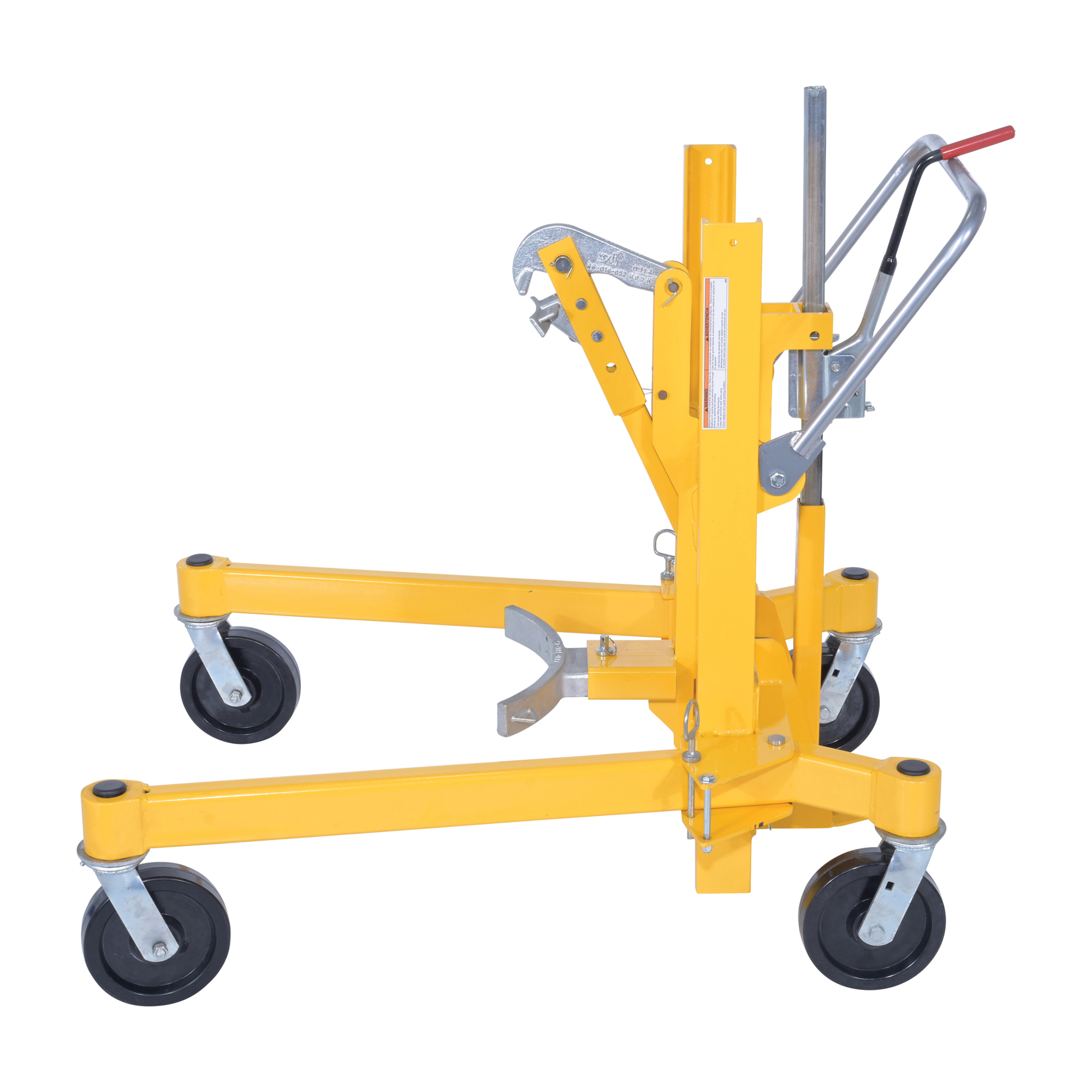 Vestil Economical Mechanical Drum Transporter — 880-Lb. Capacity, Model ...