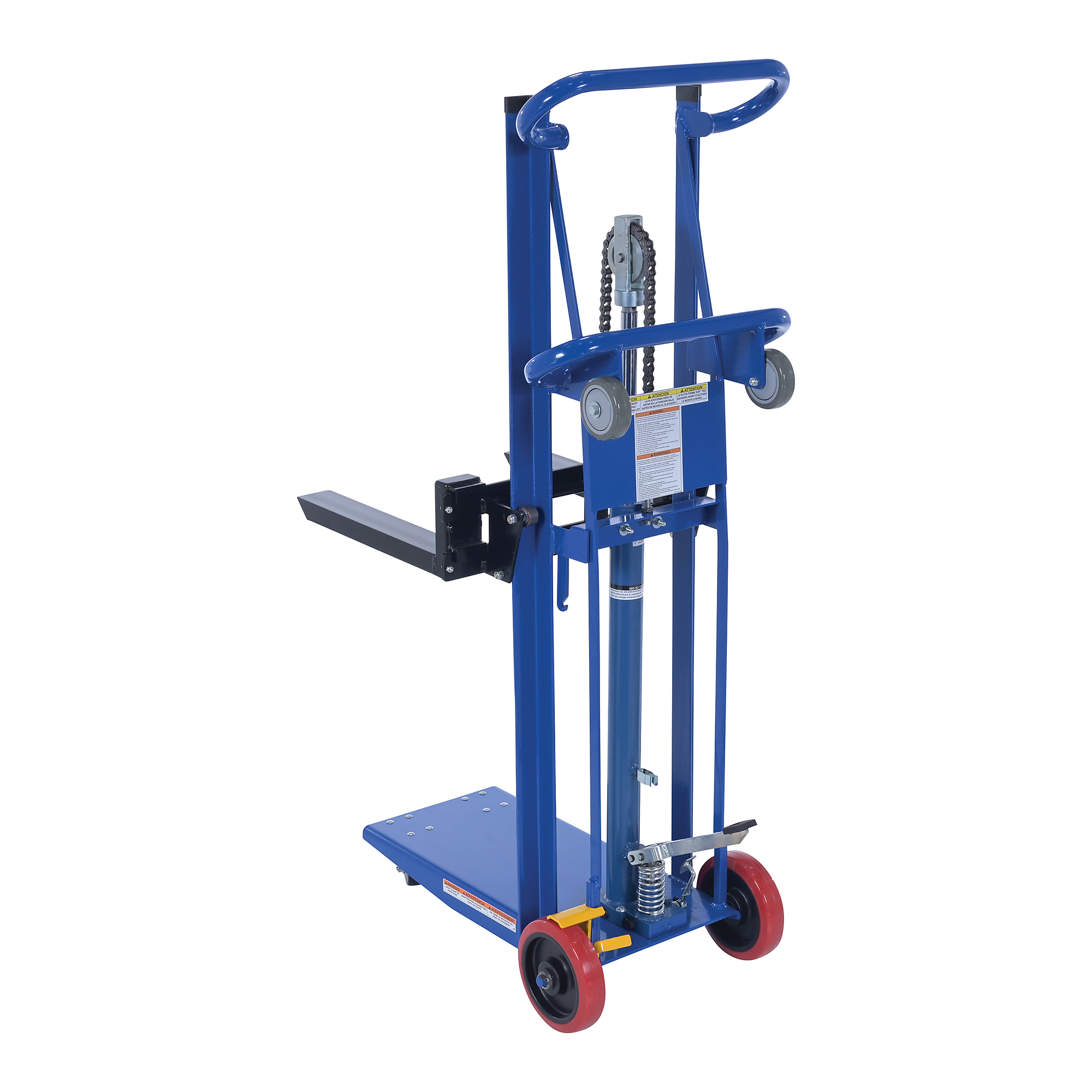 Vestil Hydra Lift, 750-Lb. Capacity, With 18in.L Forks, Model# HYDRA-4 ...