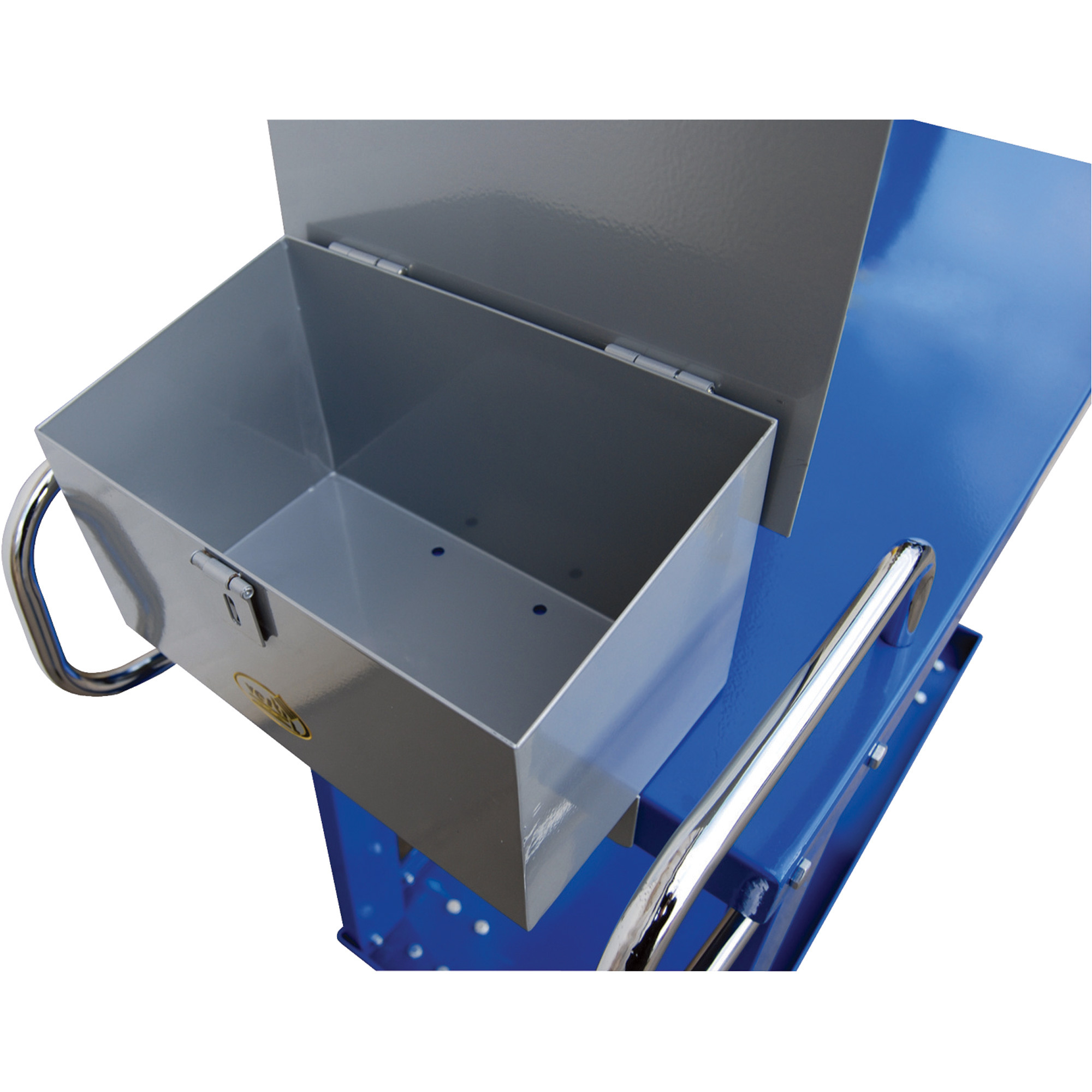 Vestil Easy-Access Steel Stock Truck Writing Table/Storage Box, Model ...