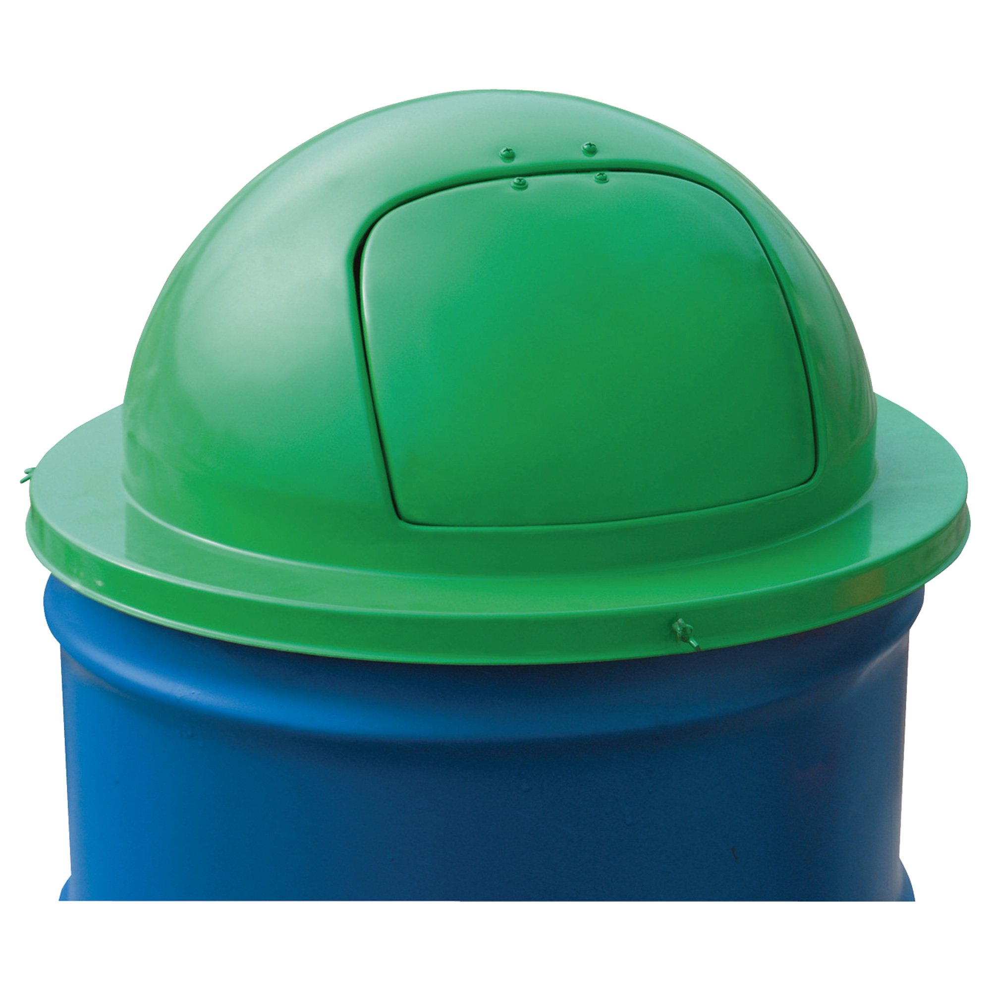 Vestil General Waste Disposal Tops — Green, Model# TRASH-TOP-GN ...