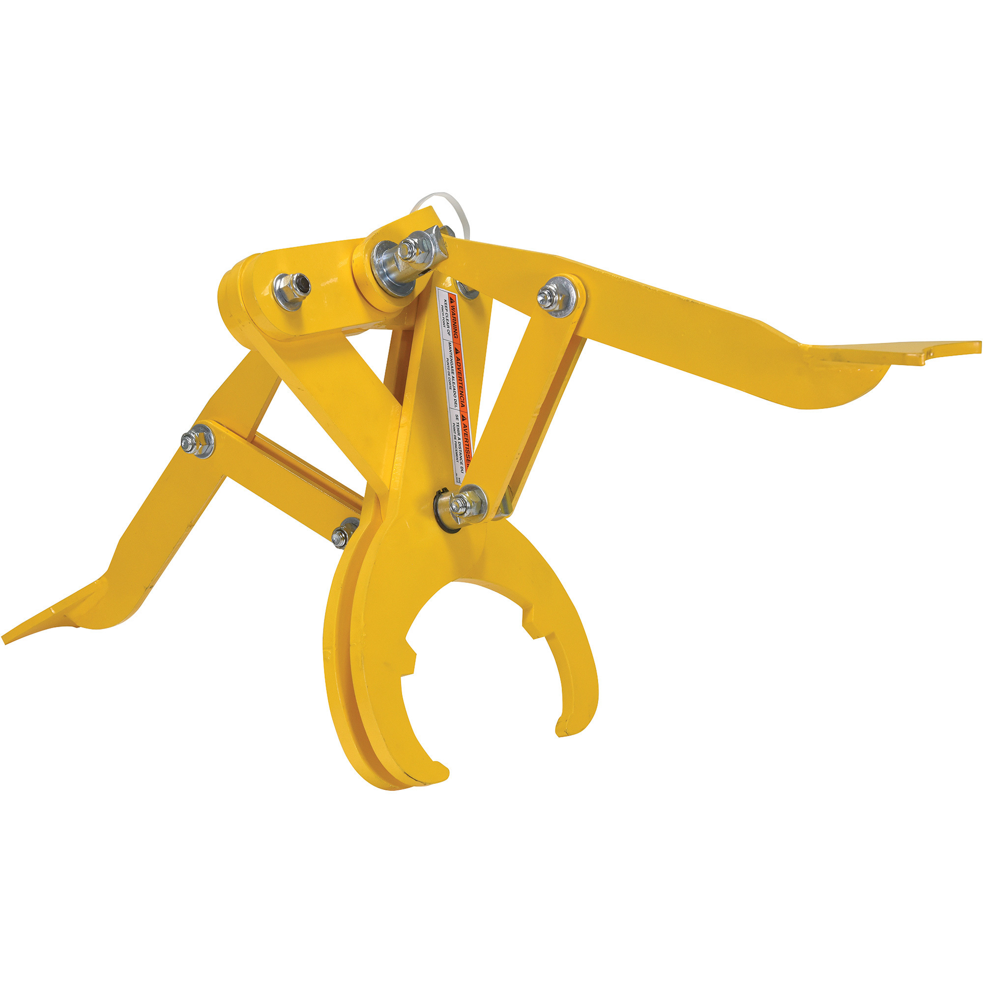 Vestil Heavy-Duty Pipe Grab - 2,000-Lb. Load Limit, Steel, Yellow ...