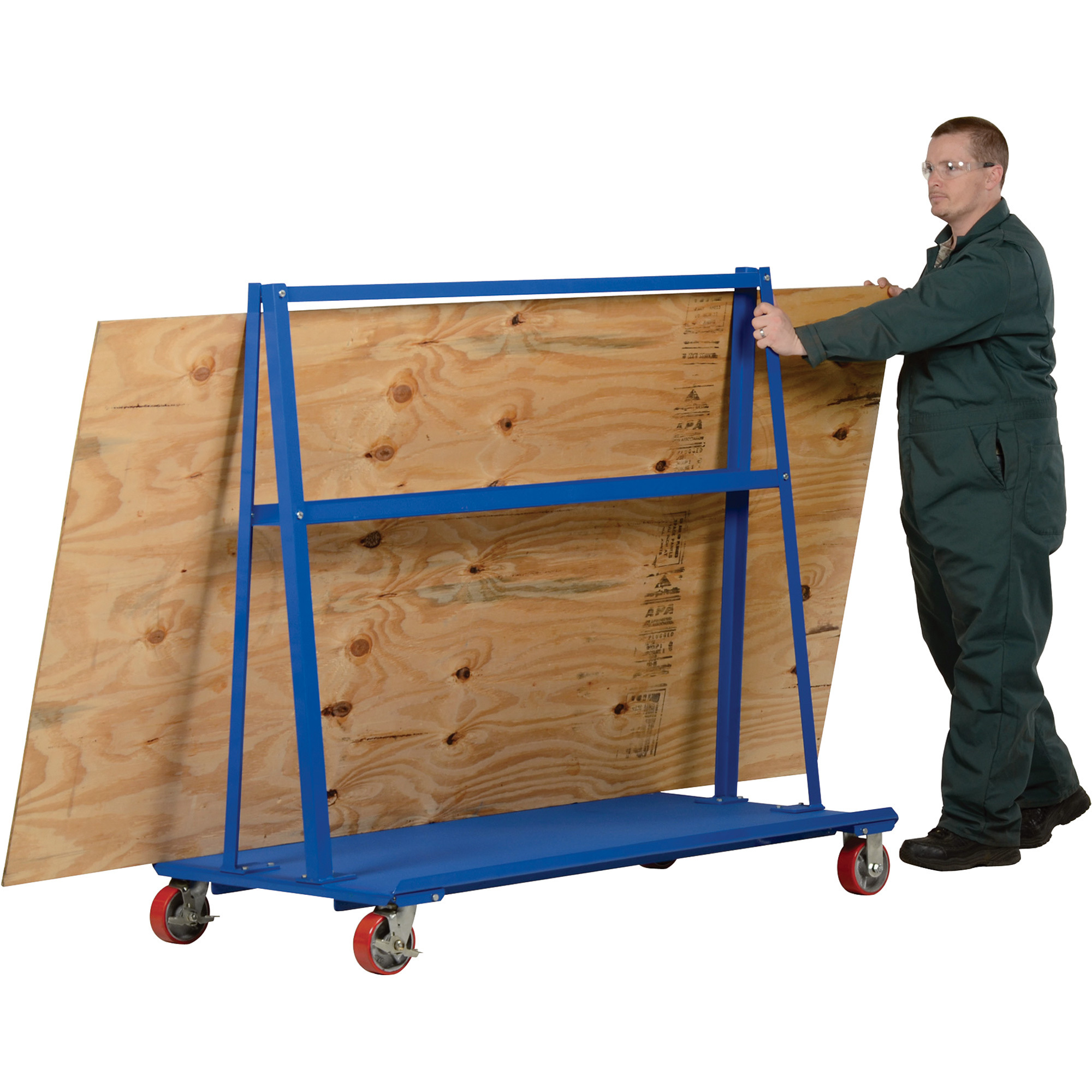 Vestil A-Frame Cart, 2,000-Lb. Capacity, 48in.L x 24in.W, Model# AF ...