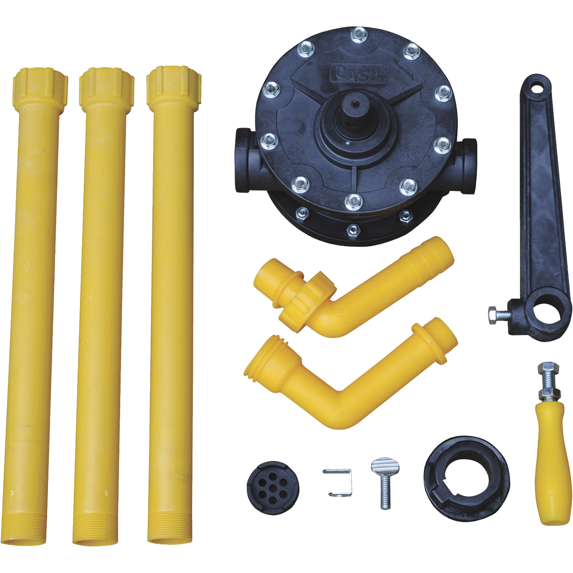 Vestil Manual Drum and Pail Pump, Rotary, Ryton, Model# RP-90R ...