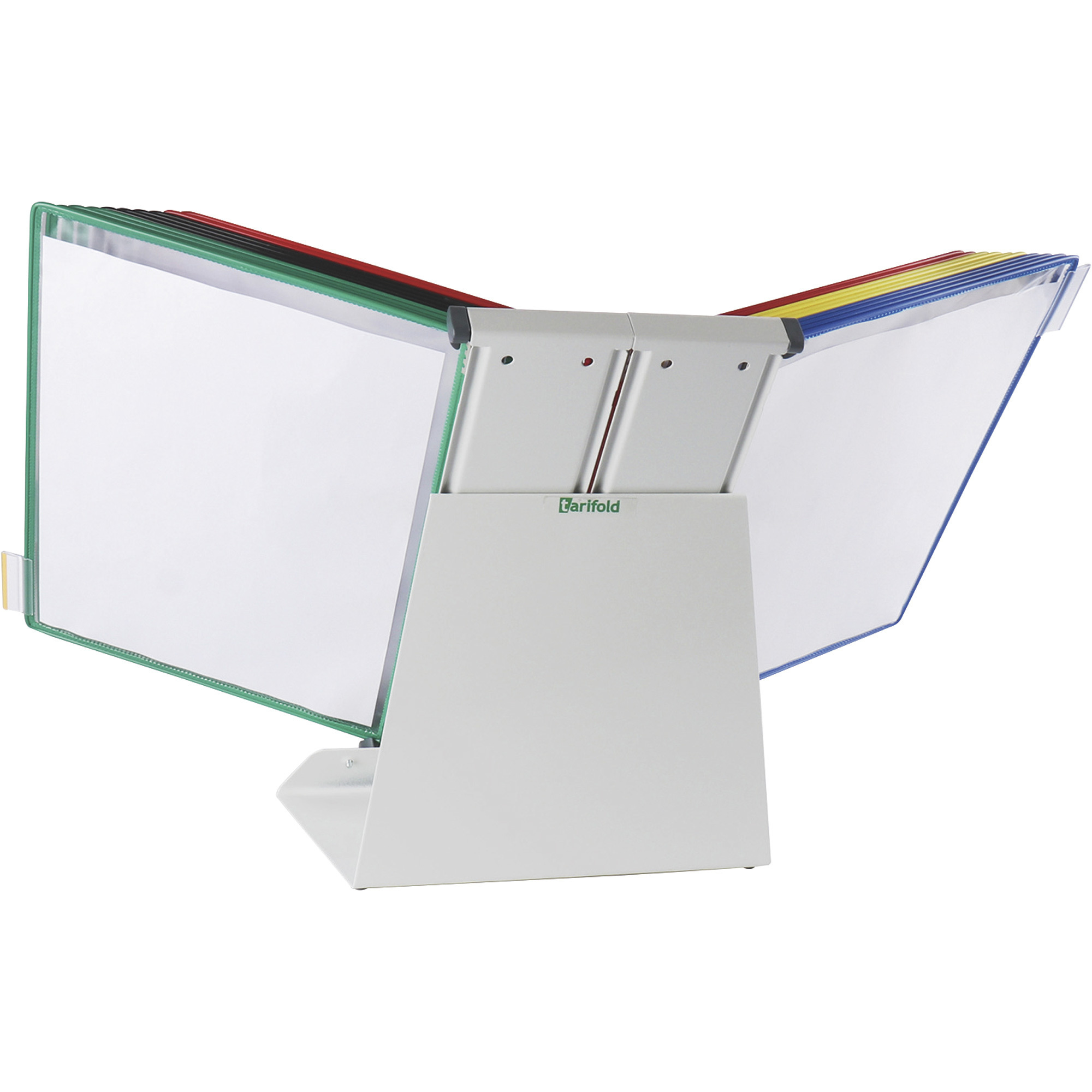 Tarifold 20-Pocket, 40-View Desktop Document Display, Assorted Colors ...