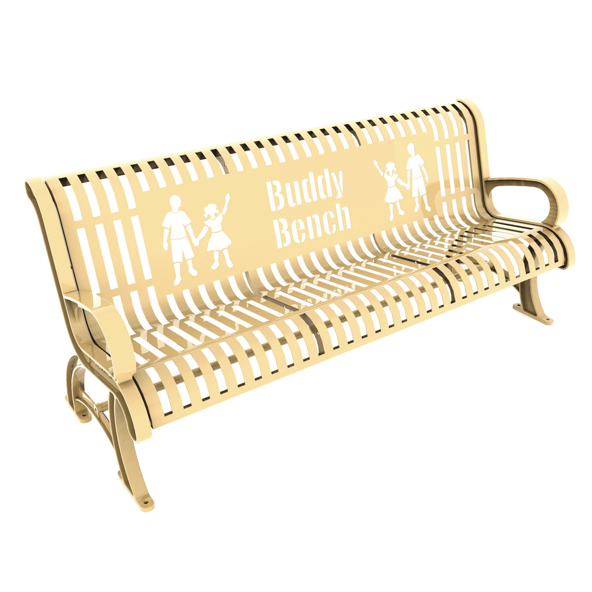 Paris 6.5ft.L Premium Buddy Bench — Tan, Model# 460-332-0011 | Northern Tool