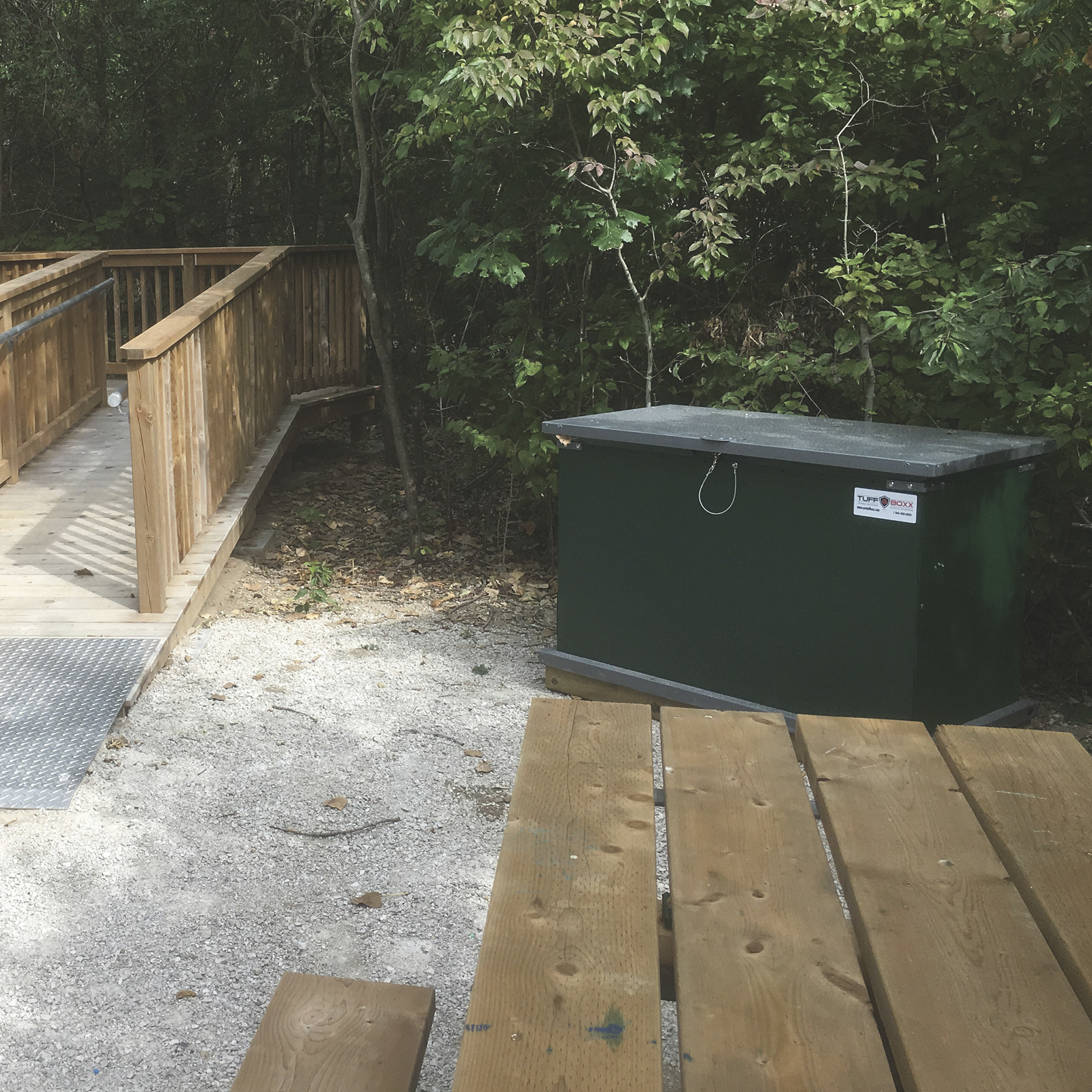 TuffBoxx Grizzly Bear-Resistant Mid-Size Storage Bin — Moss Green, 51in ...