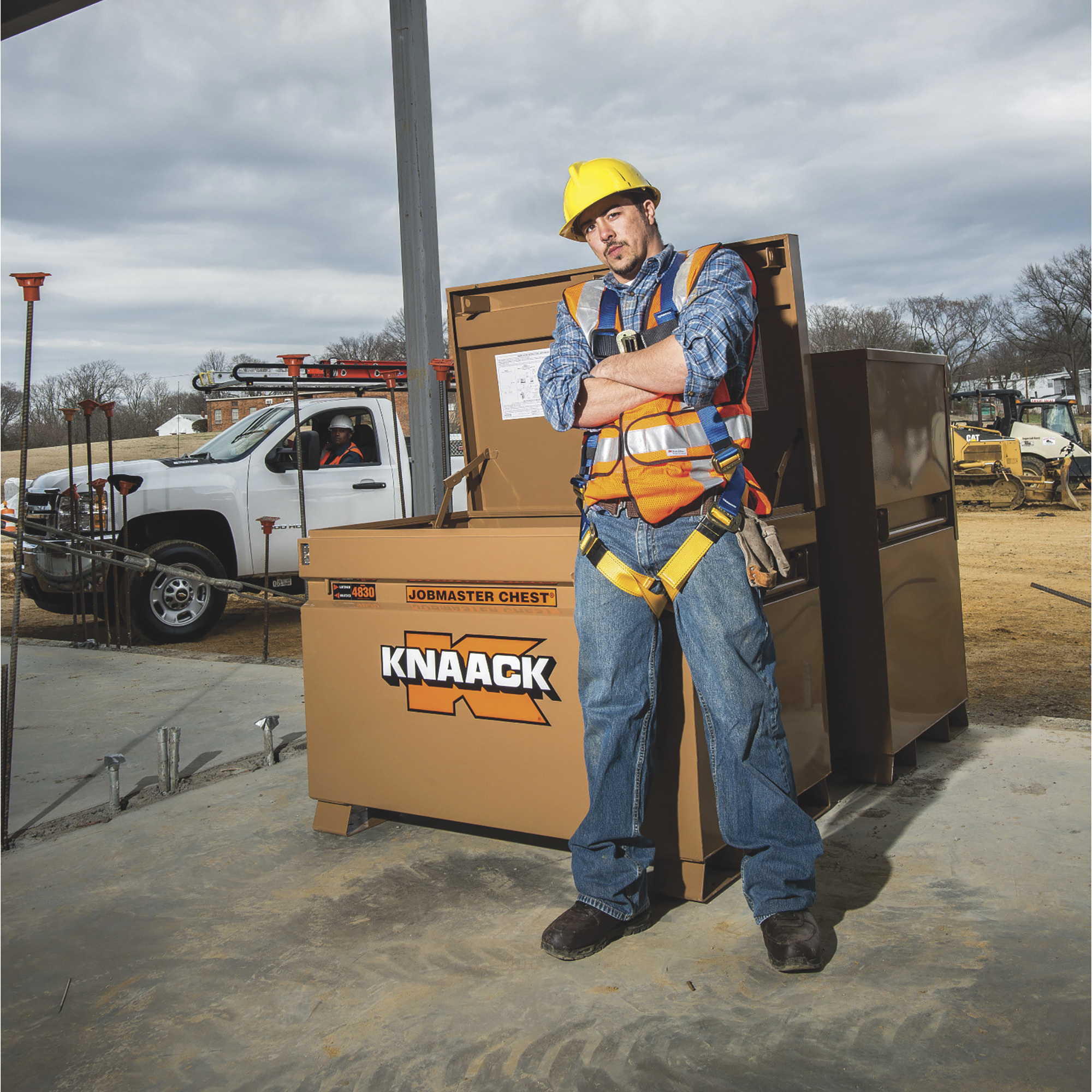 KNAACK Jobmaster Chest, 25.25 Cu. Ft., 48in.W x 30in.D x 34.25in.H ...