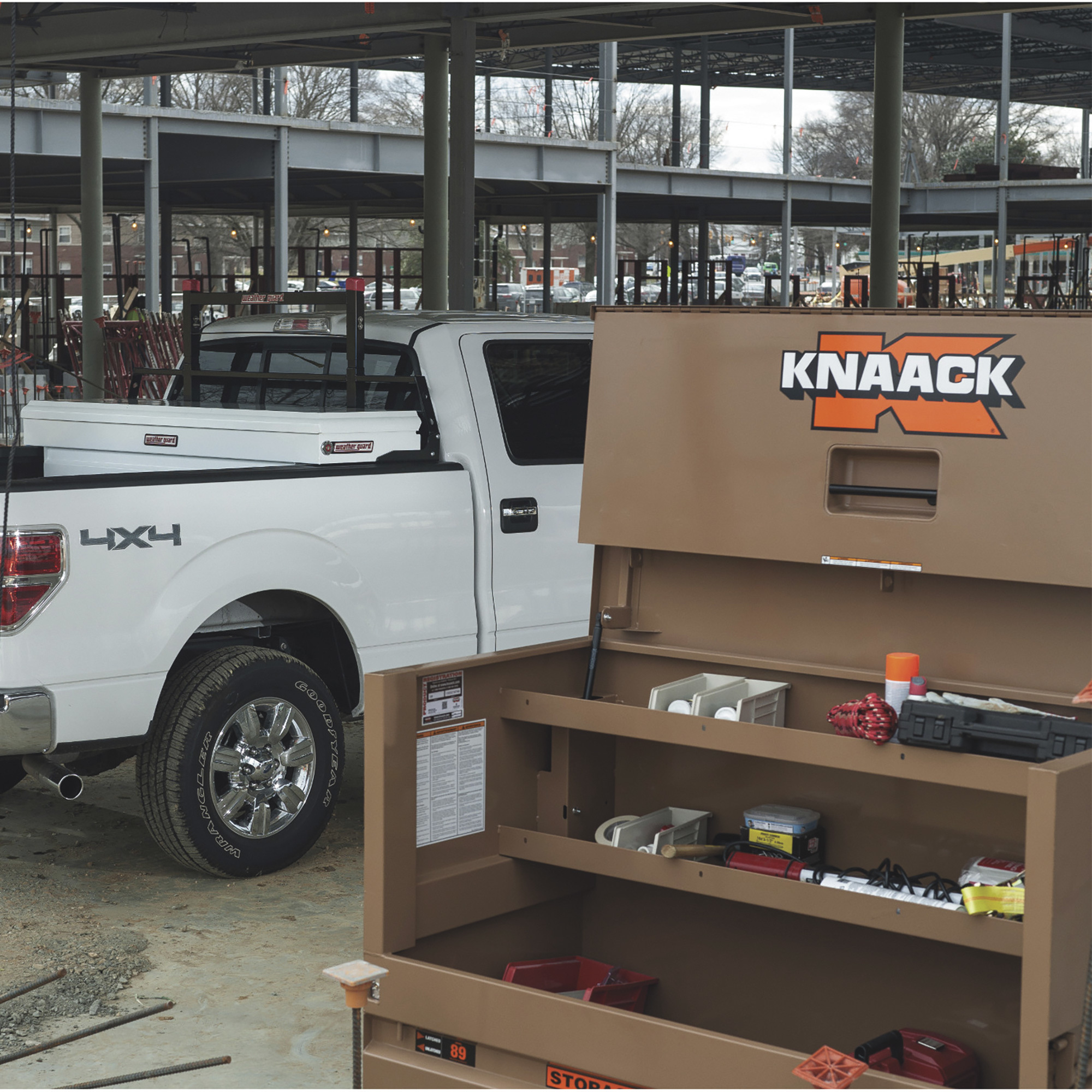 KNAACK Storagemaster Piano Box, Tan, 47.8 Cu. Ft., 60in.W x 30in.D x ...