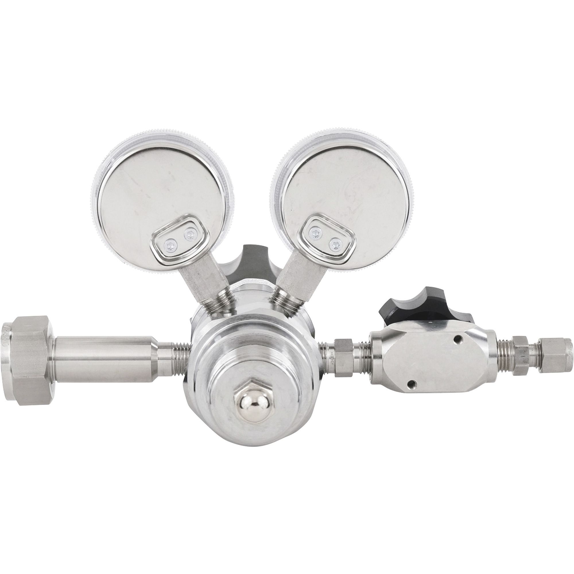 Harris Corrosive Gases Specialty Gas Lab Regulator, CGA 660, Two-Stage ...