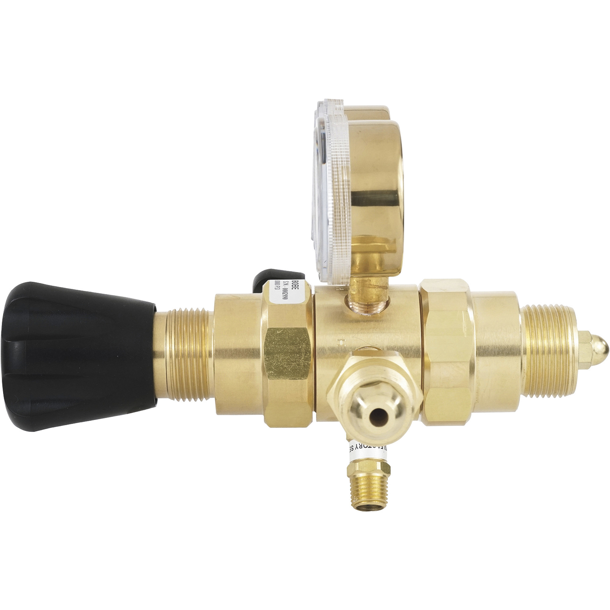 Harris Nitrogen, Helium, Argon Specialty Gas Lab Regulator — CGA 580 ...