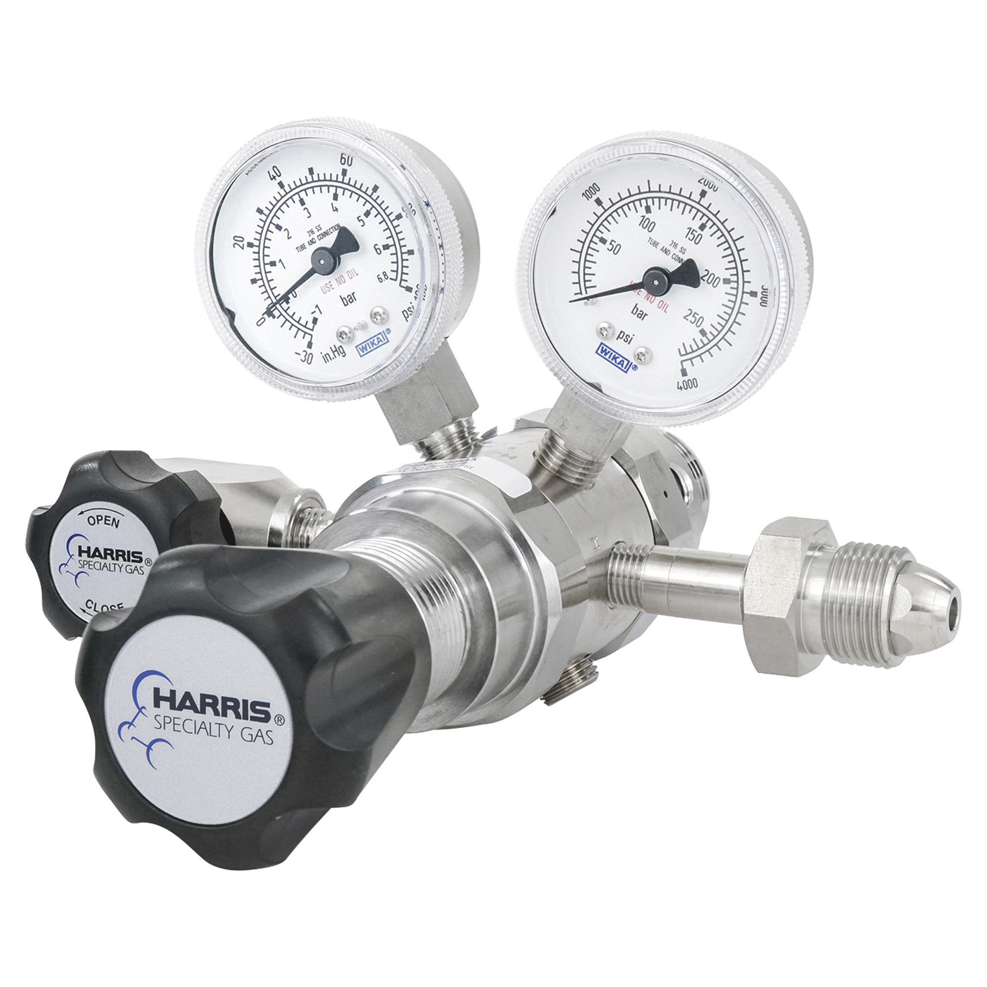 Harris Argon, Helium, Nitrogen Specialty Gas Lab Regulator, CGA 580 ...