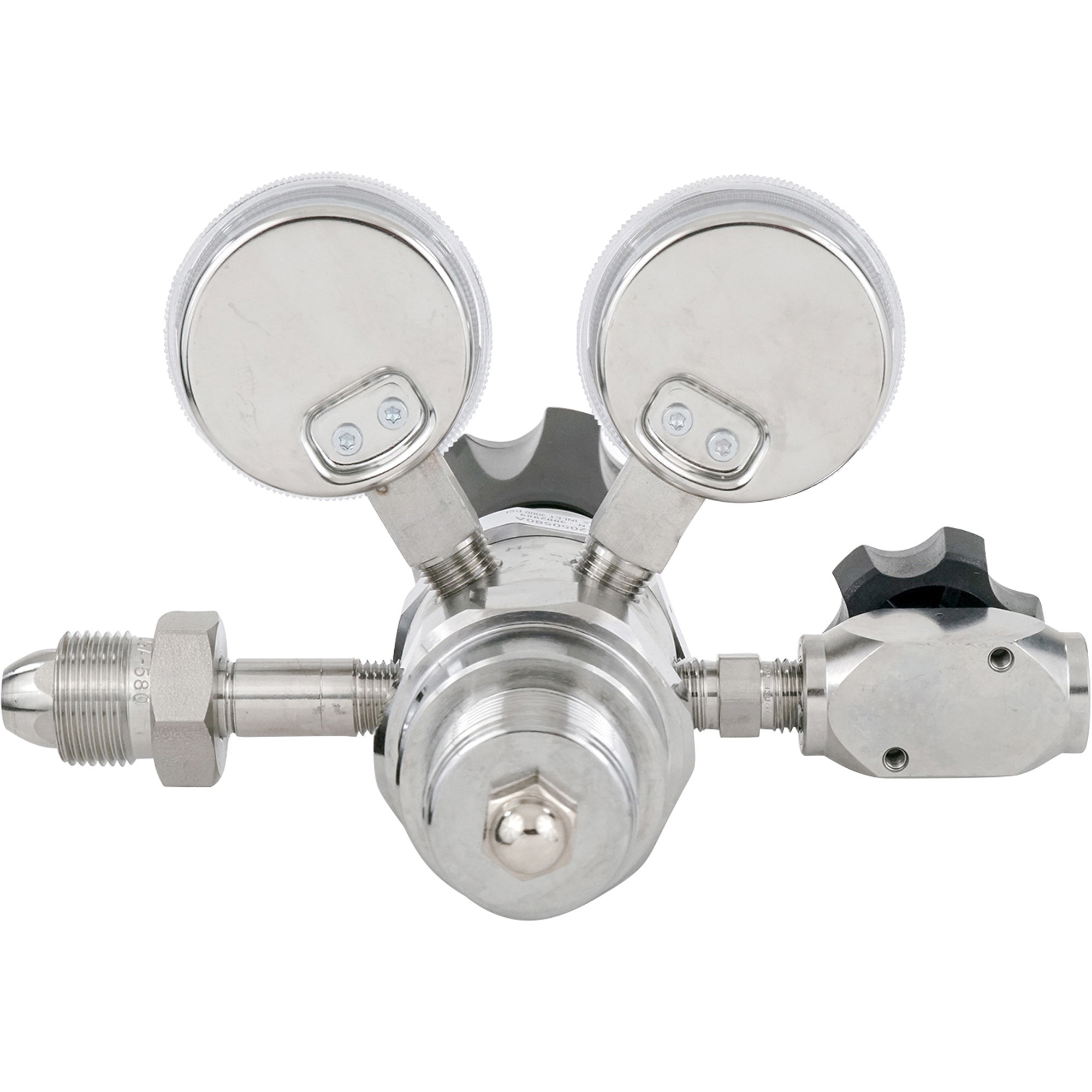 Harris Argon, Helium, Nitrogen Specialty Gas Lab Regulator, CGA 580 ...