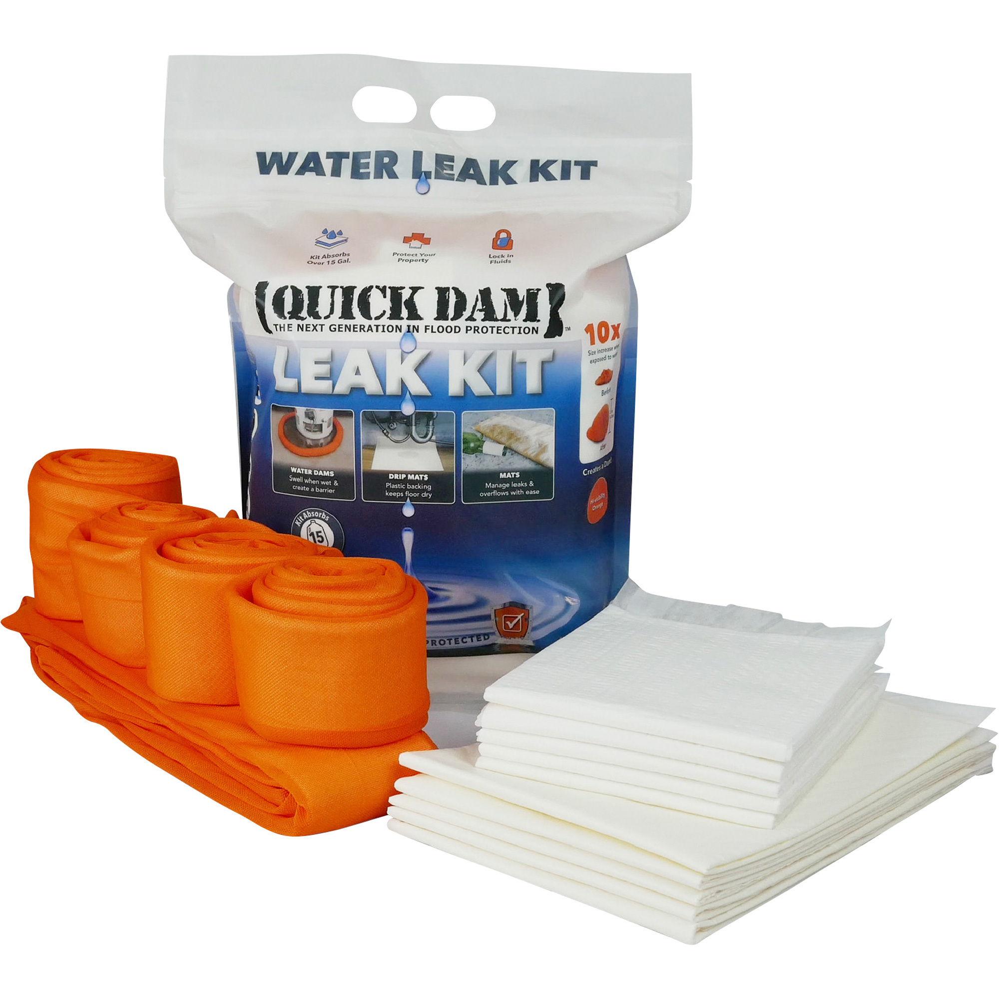 Quick Dam Indoor Flood Control Kit, Model# WU-KIT | Northern Tool