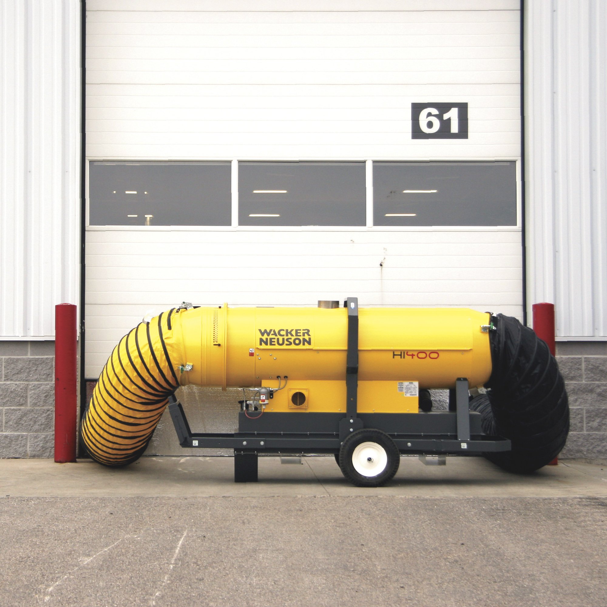 Wacker Neuson Portable Indirect-Fired Construction Heater — 329,000 BTU ...