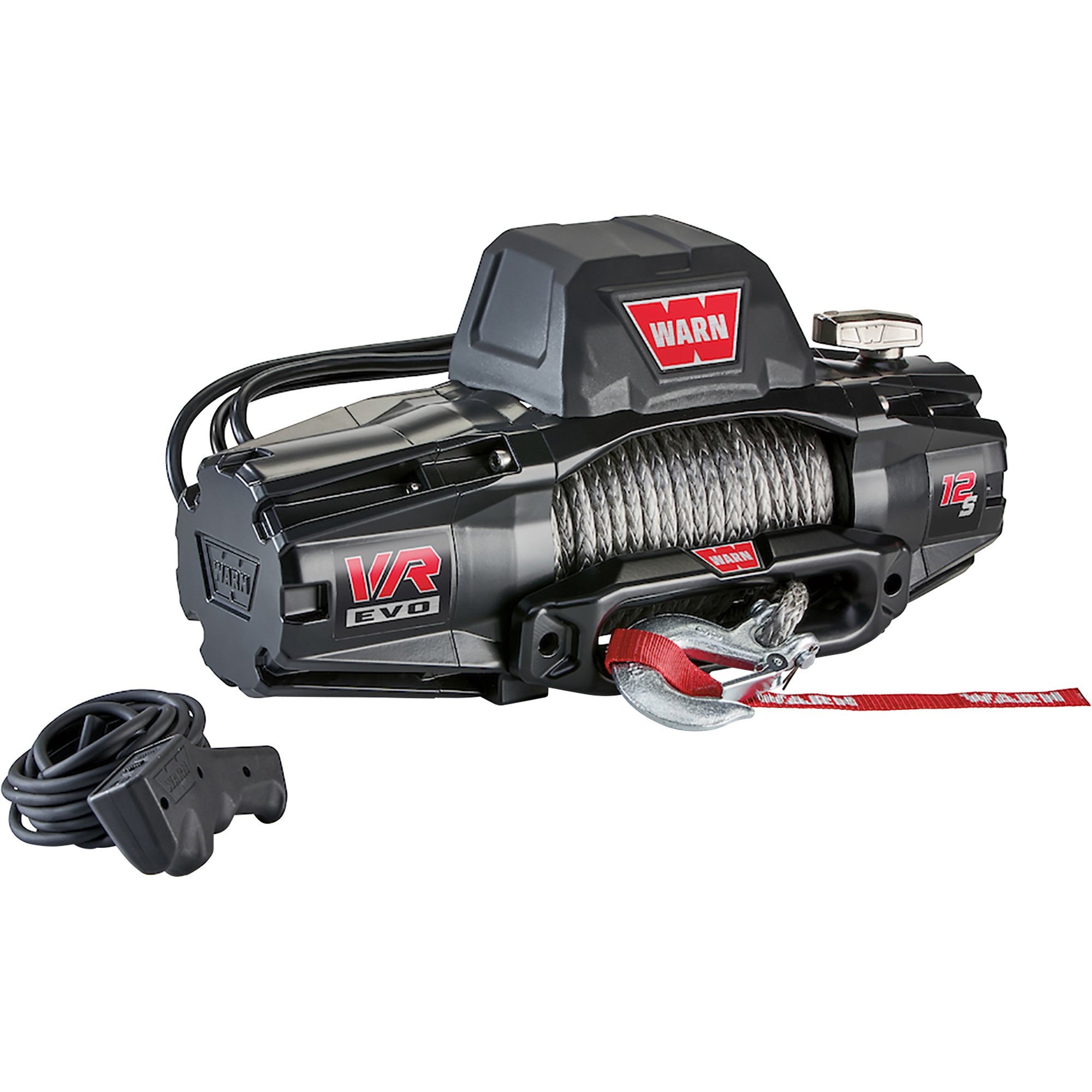 WARN VR EVO 12 Volt DC Powered Winch — 12,000-Lb. Capacity, 90ft ...