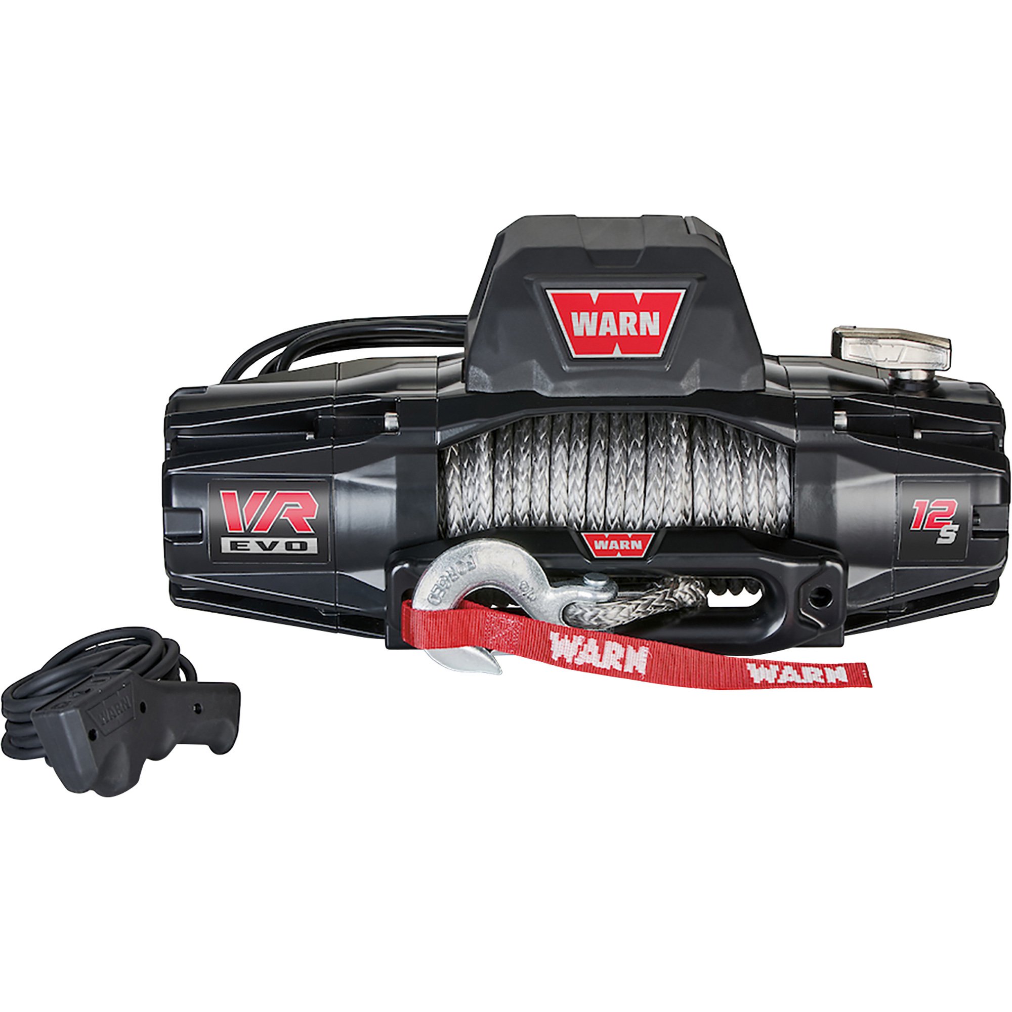 WARN VR EVO 12 Volt DC Powered Winch — 12,000-Lb. Capacity, 90ft ...