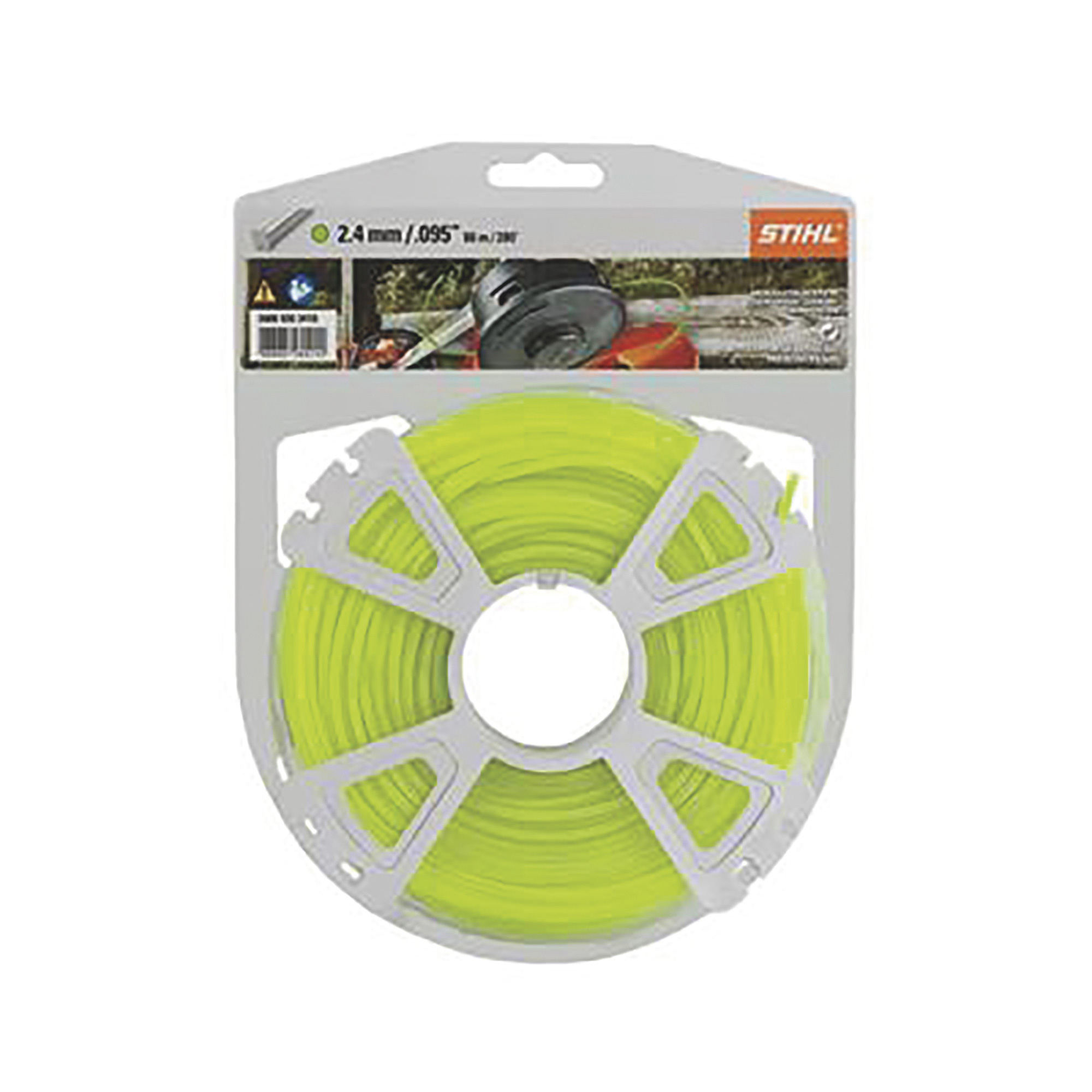 STIHL X-Line String Trimmer Line, 0.105in. dia. x 223ft.L Spool ...