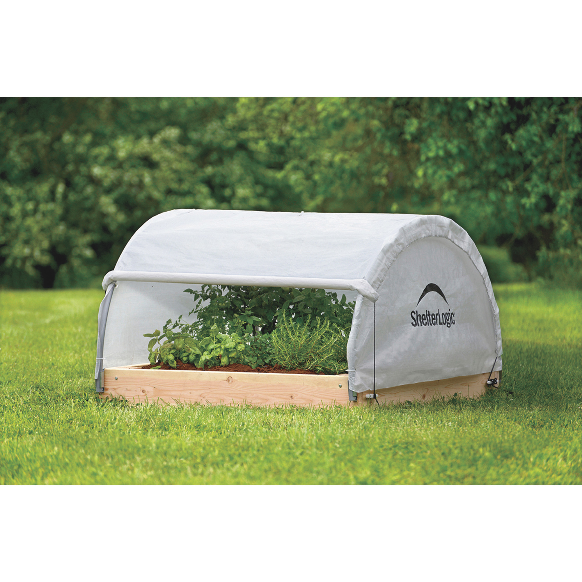 ShelterLogic Grow-It Round Raised Greenhouse Cover— 4ft.L x 4ft.W x 2ft ...