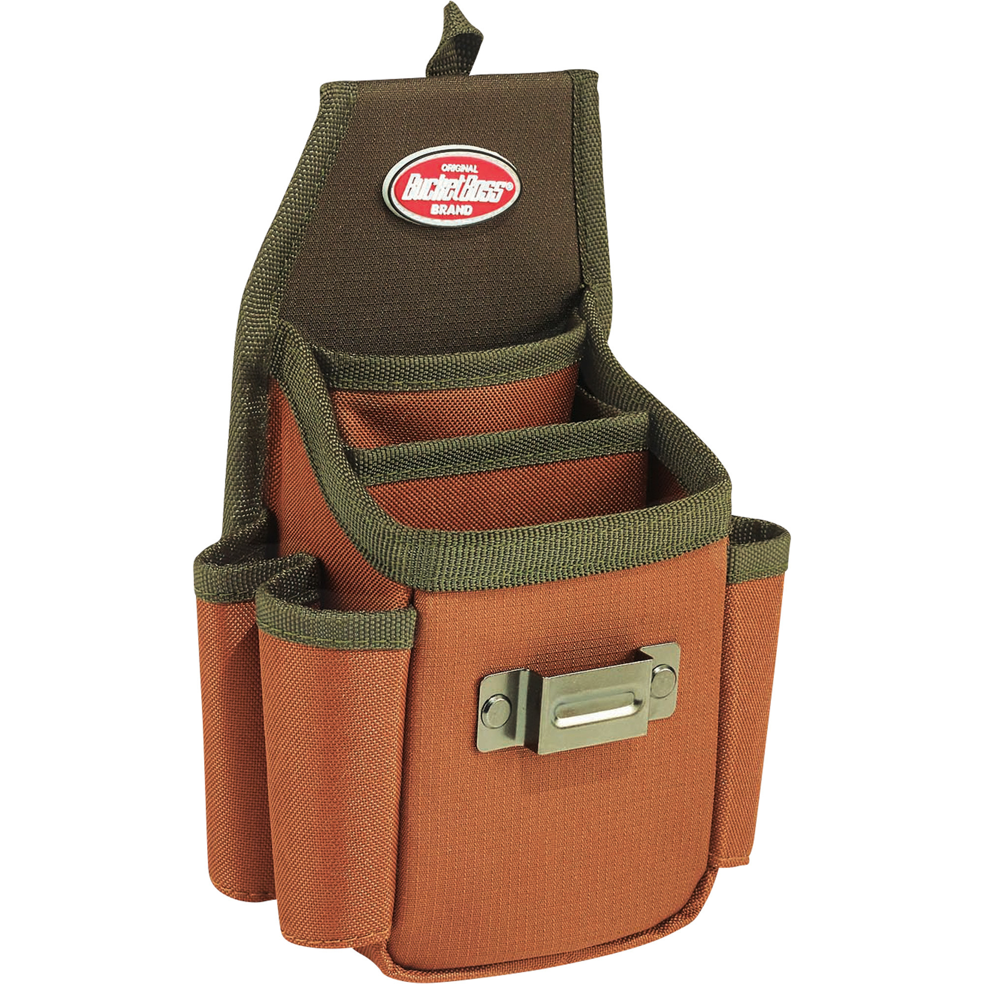 Bucket Boss Utility Plus Tool Bag, 6 1/2in.W x 9 1/2in.H x 4in. Thick ...