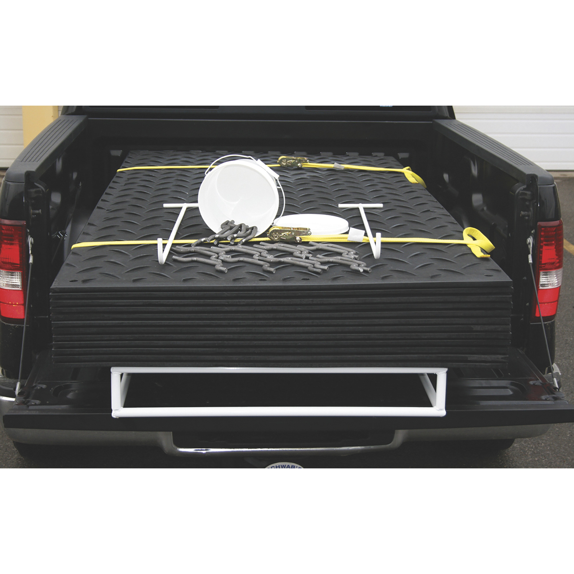 Checkers VersaMat Ground Protection Mat Pak, 12-Pc. Set, Black, 8ft.L x ...