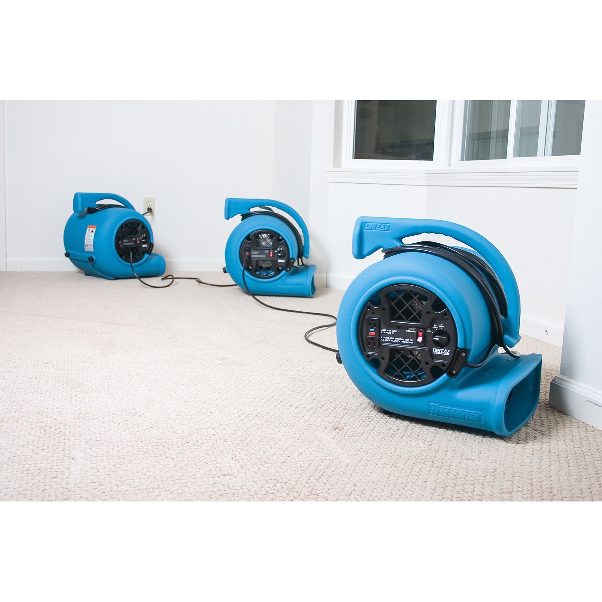 Dri-Eaz Sahara Pro X3 Turbo Dryer — Xactimate Code: WTRDRY, 2,700 CFM ...