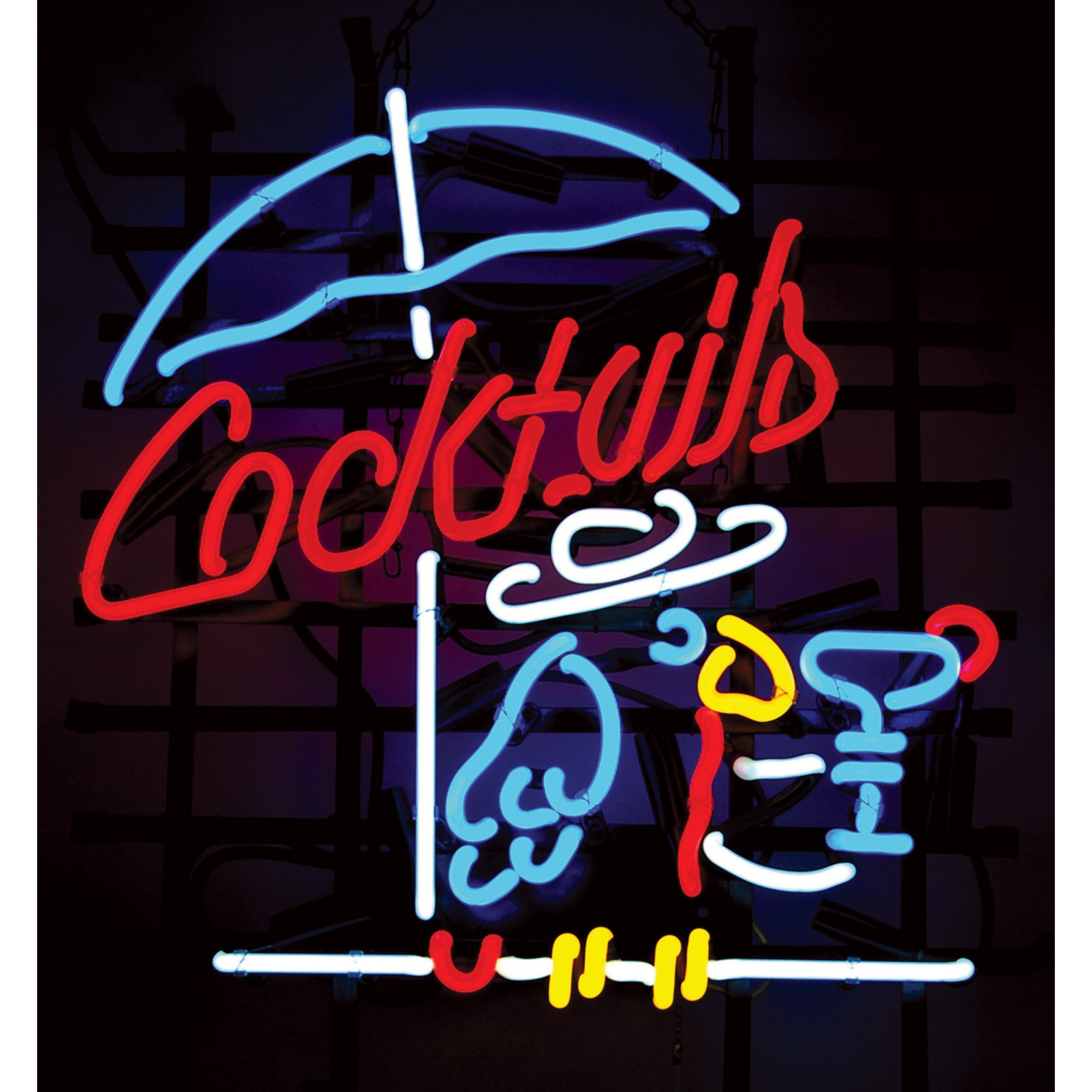 On The Edge Neon Sign — Cocktails Parrot, Model# 260019 | Northern Tool