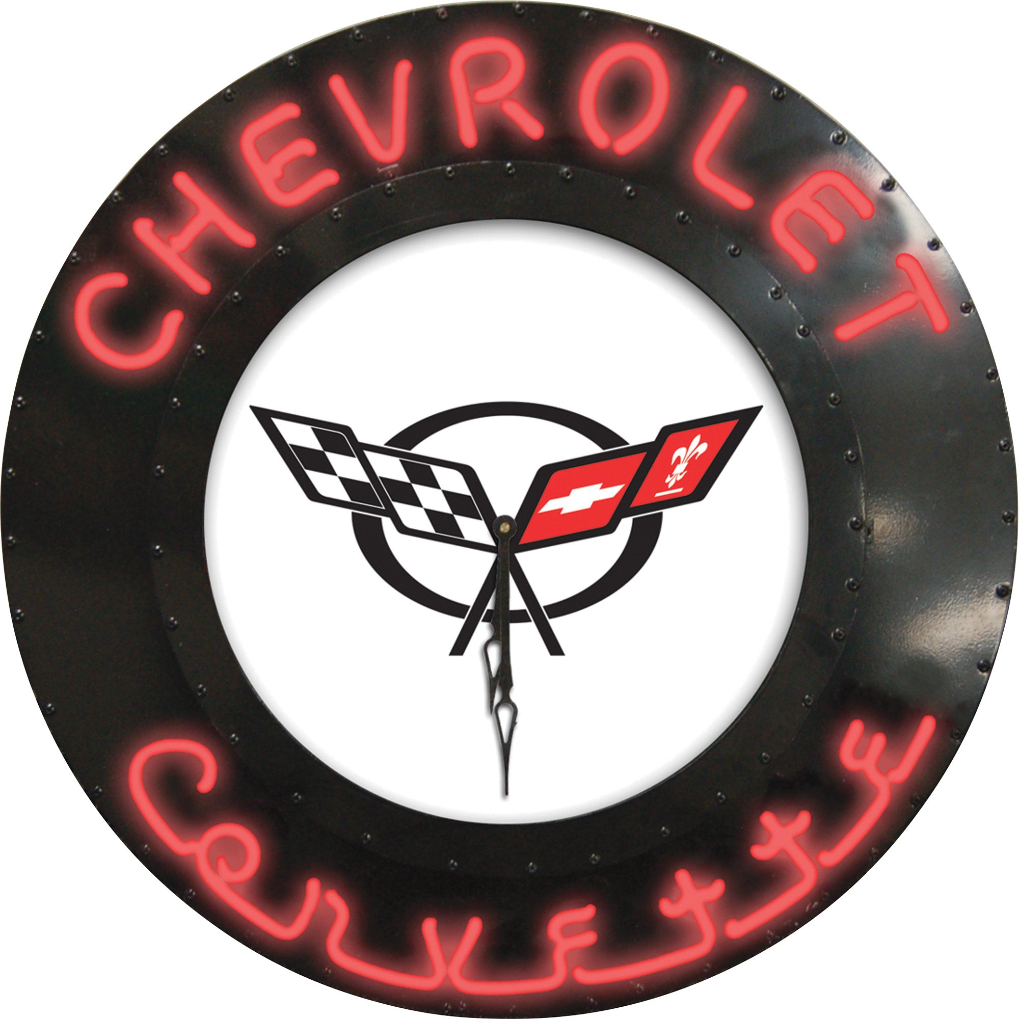 On The Edge Neon Sign — Large Corvette Logo, Model# 260102 | Northern Tool