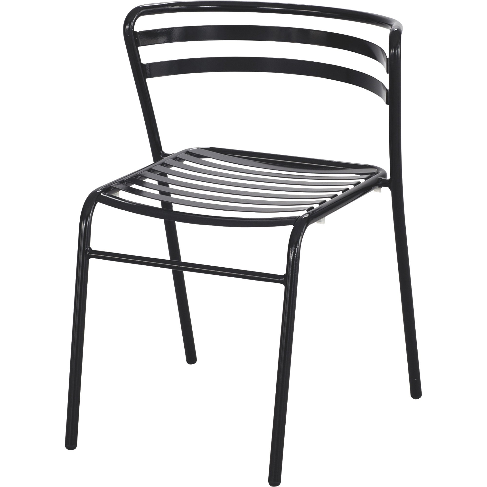 Mayline Safco CoGo Steel Outdoor/Indoor Stack Chairs — 1 Pair ...
