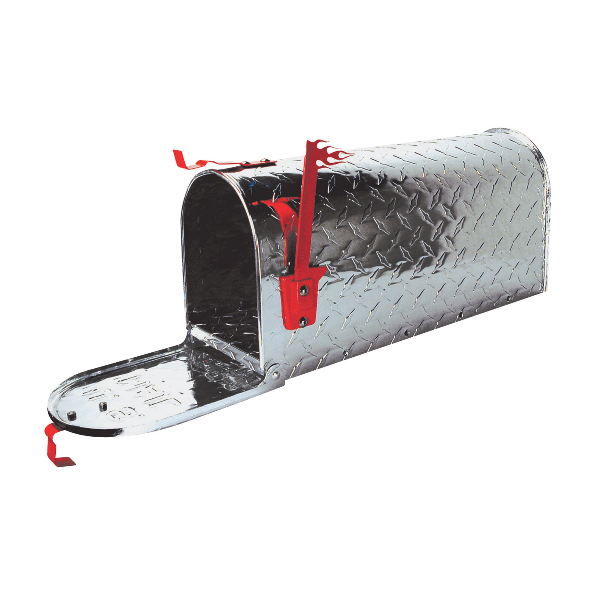 On The Edge Diamond Plate Mailbox — Model# 900330 | Northern Tool