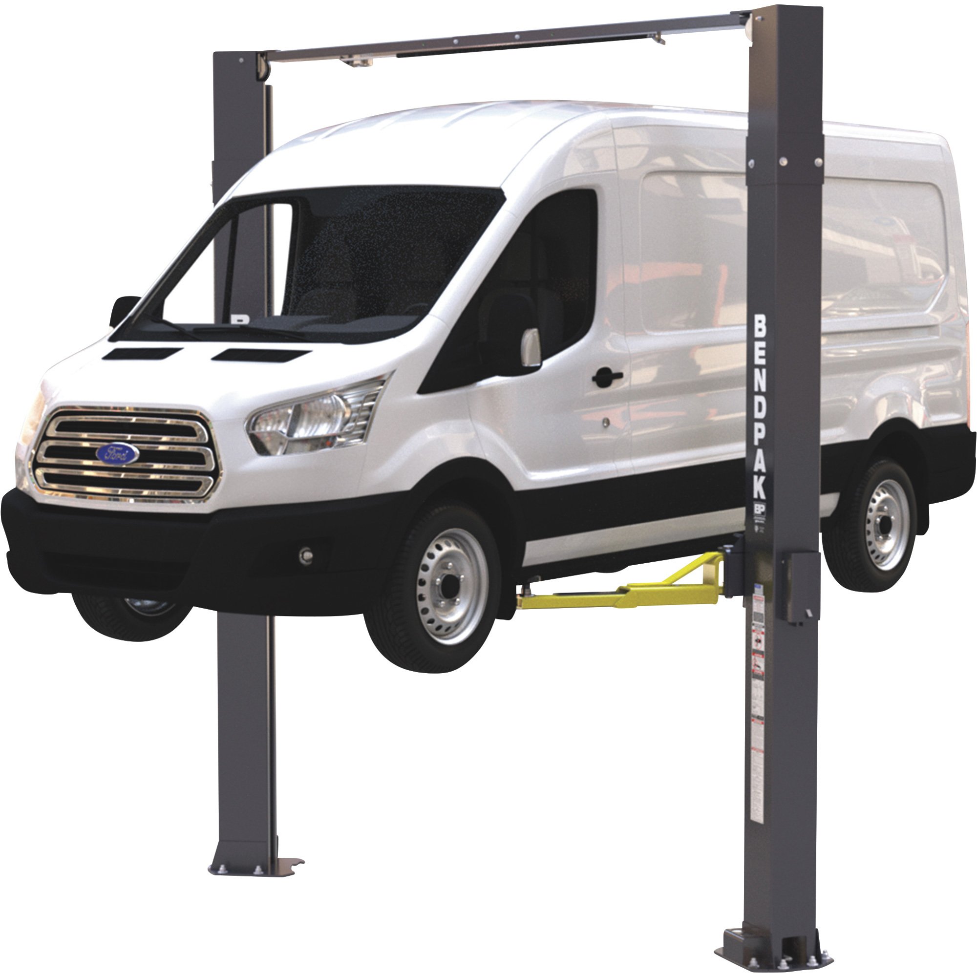 BendPak 2-Post Extra-Tall, Dual-Width Lift — 10,000-Lb. Capacity, Model ...