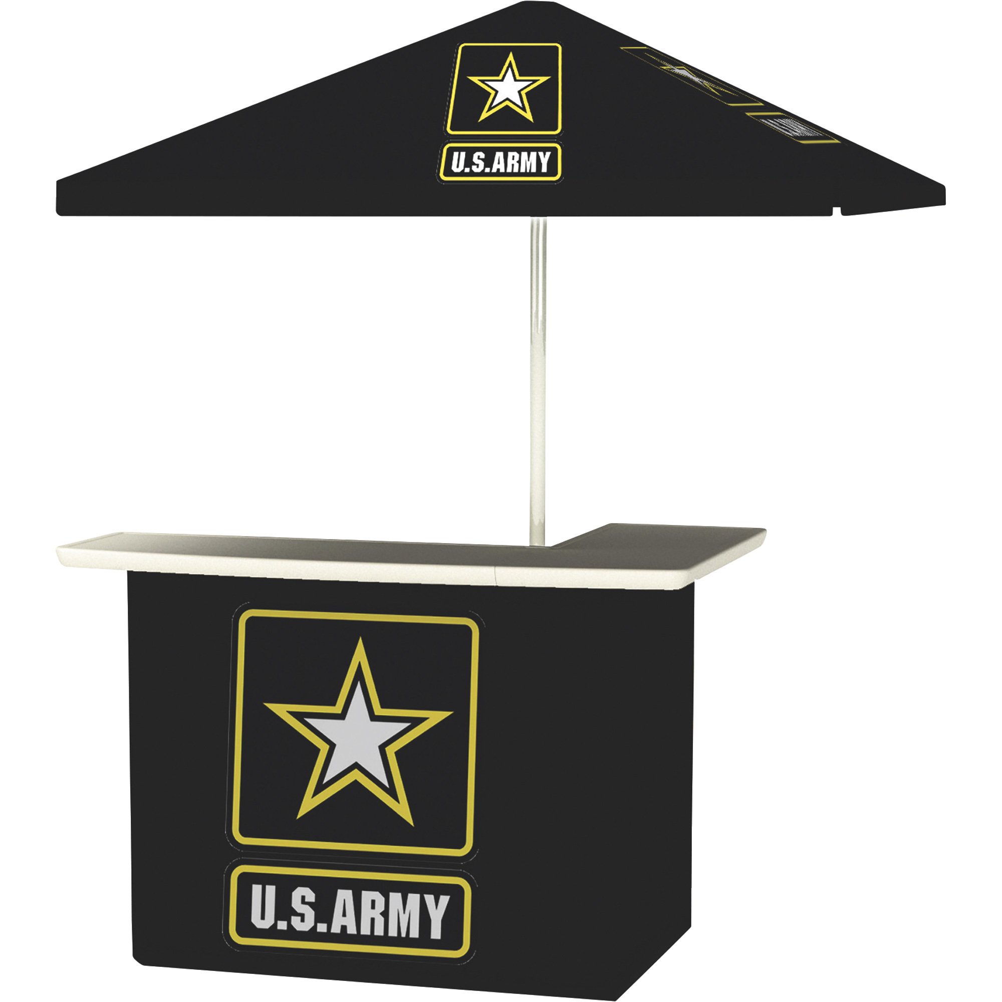 Best of Times Patriotic Portable Bar with Umbrella — U.S. Army, Model ...