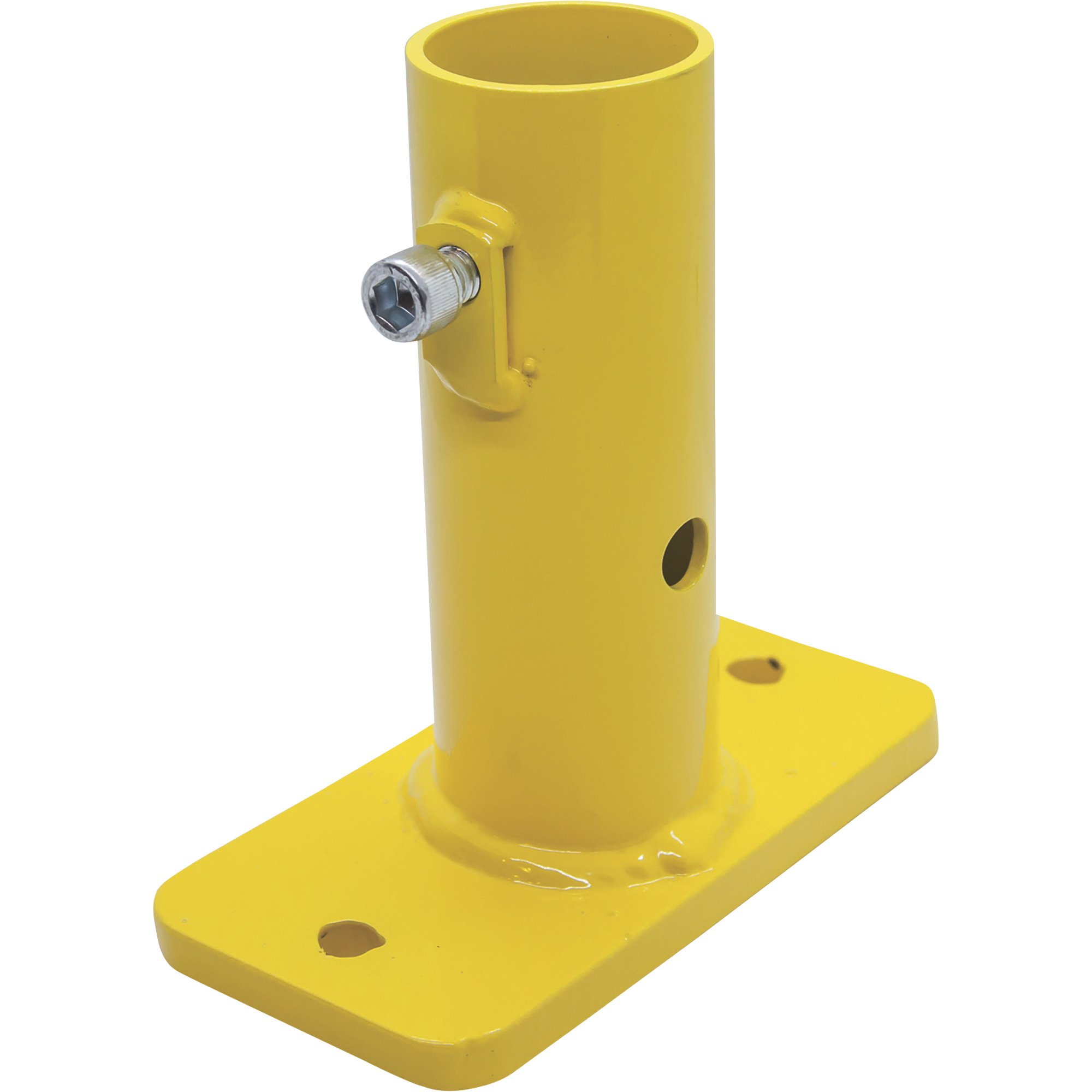 Safety Rail Company Permanent Mount with Socket Cap Set Screw — Single ...