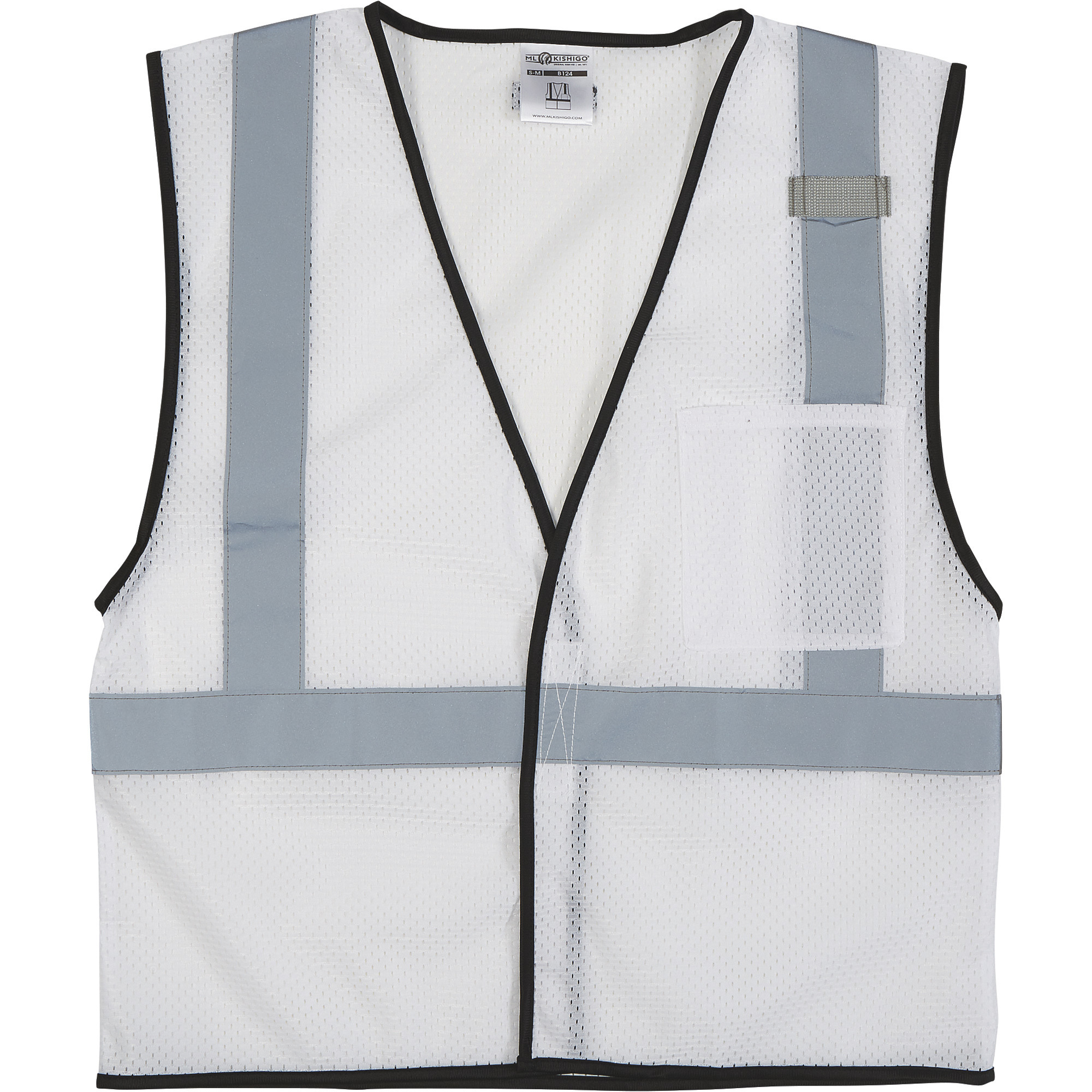 Kishigo Men's Enhanced Visibility Economy Mesh Vest, White, 4XL/5XL ...