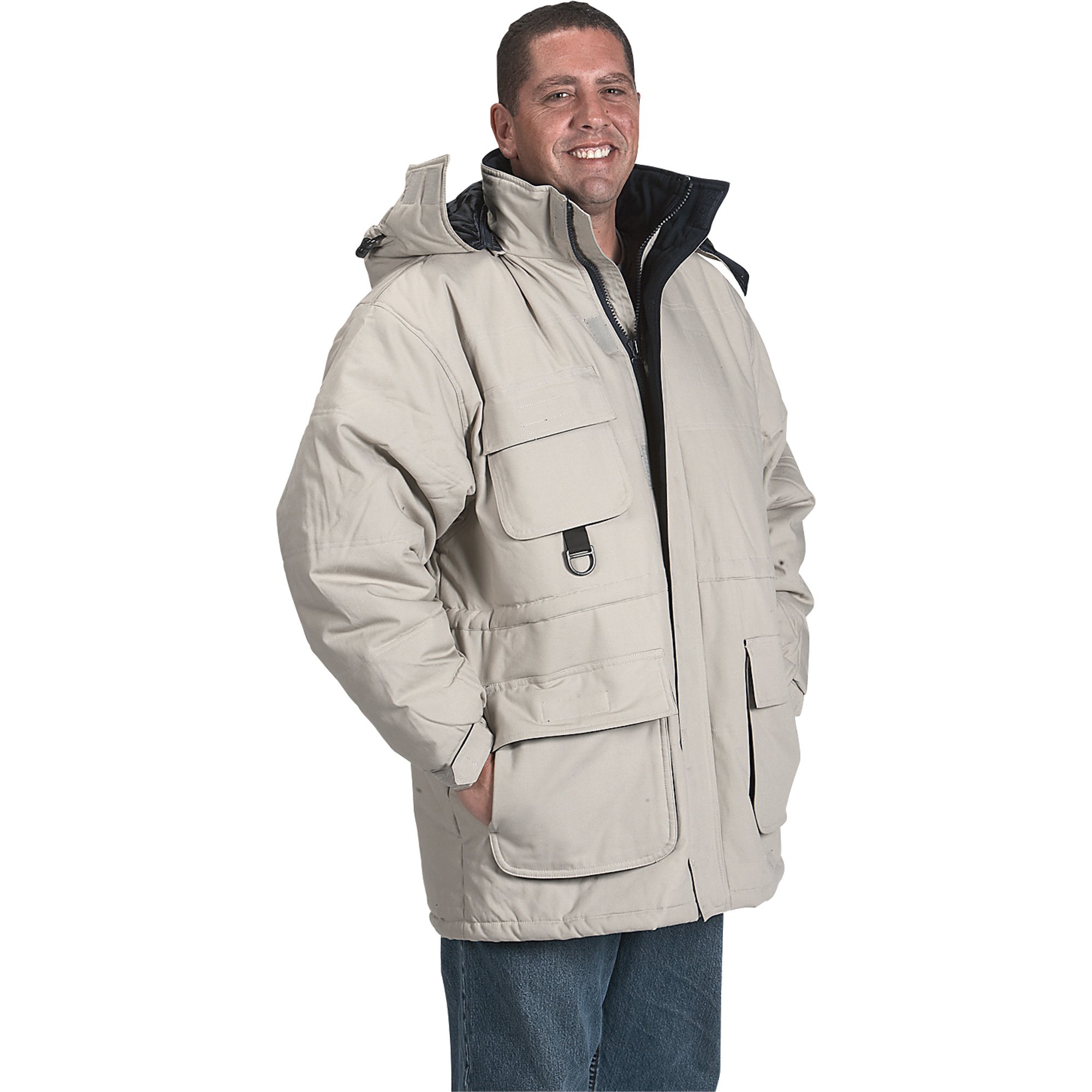 Insulated Arctic Parka — Tan, Large | Northern Tool