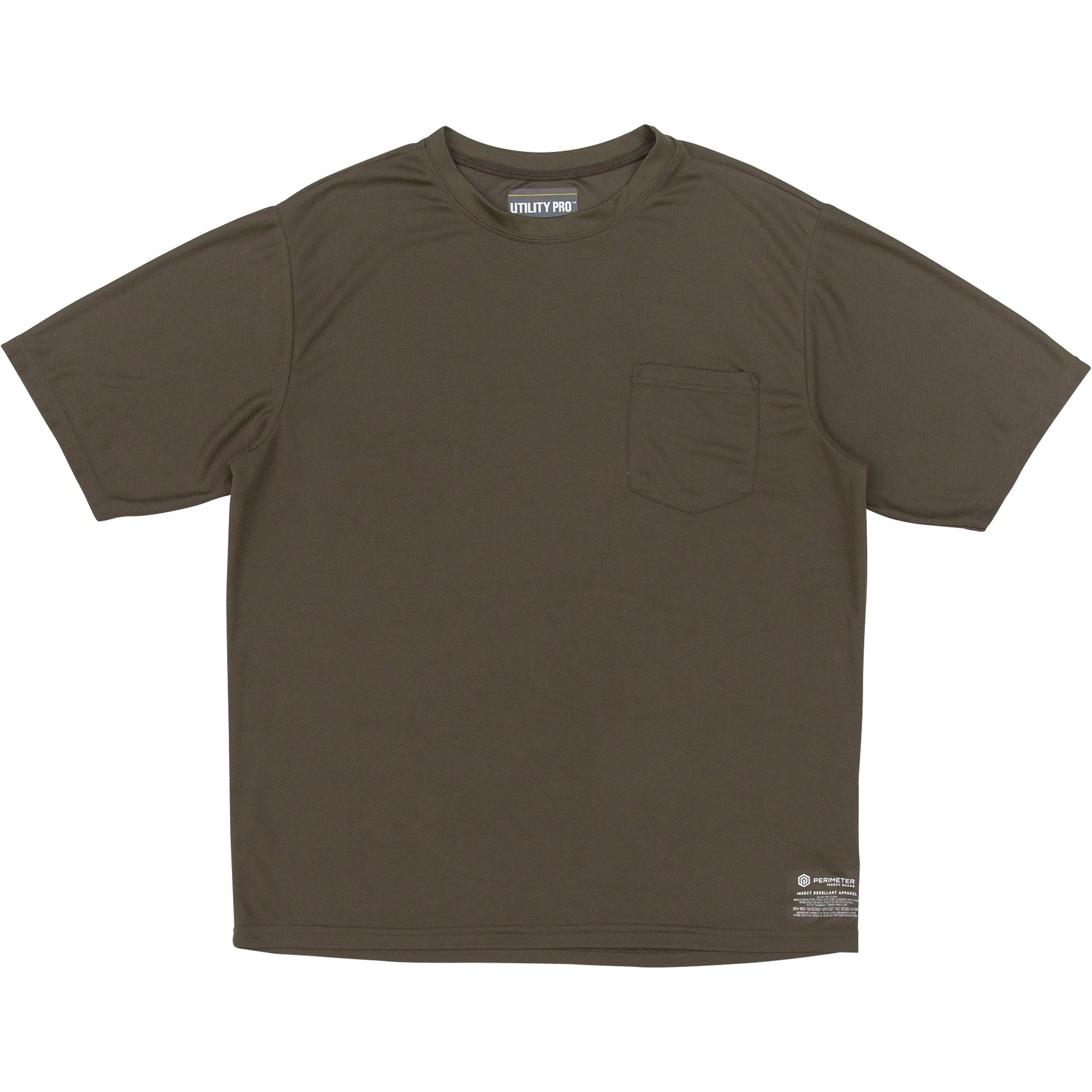 Utility Pro Men's Short Sleeve T-Shirt with Perimeter Guard — Olive ...
