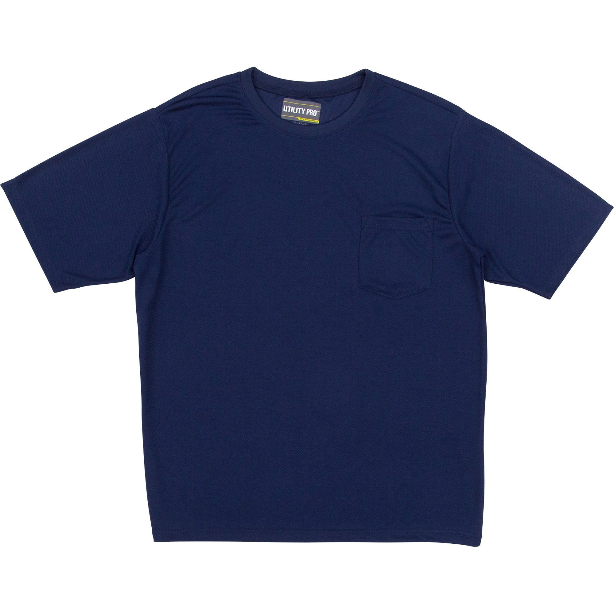 Utility Pro Men's Short Sleeve T-Shirt with Perimeter Guard — Lime ...