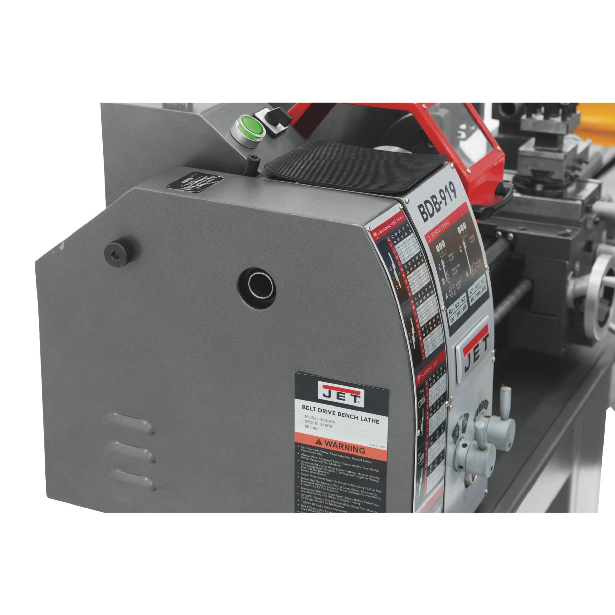 JET Belt Drive Bench Lathe | Northern Tool