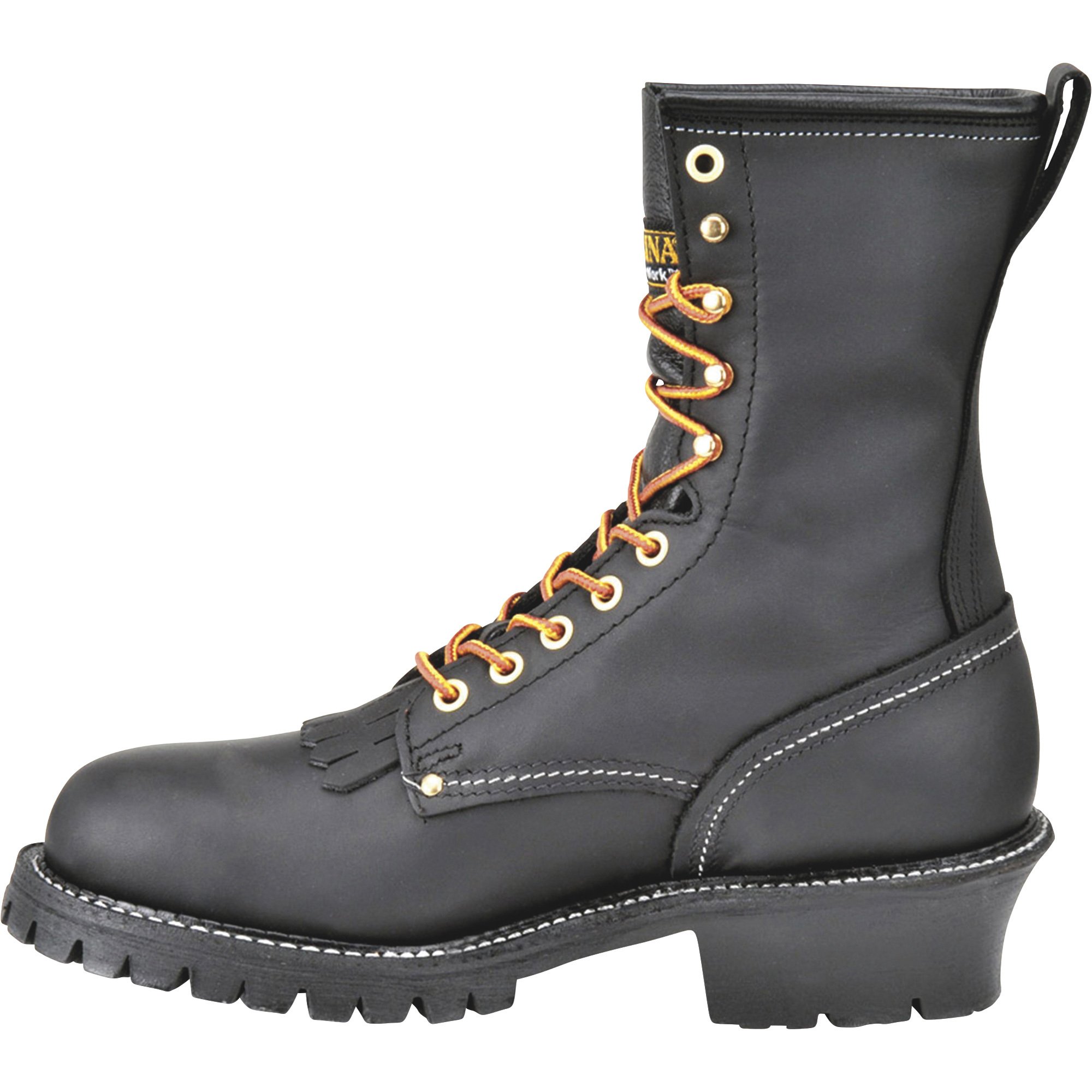 Carolina Men's USA 9in. Classic Logger Boots — Black, Size 11 Extra ...