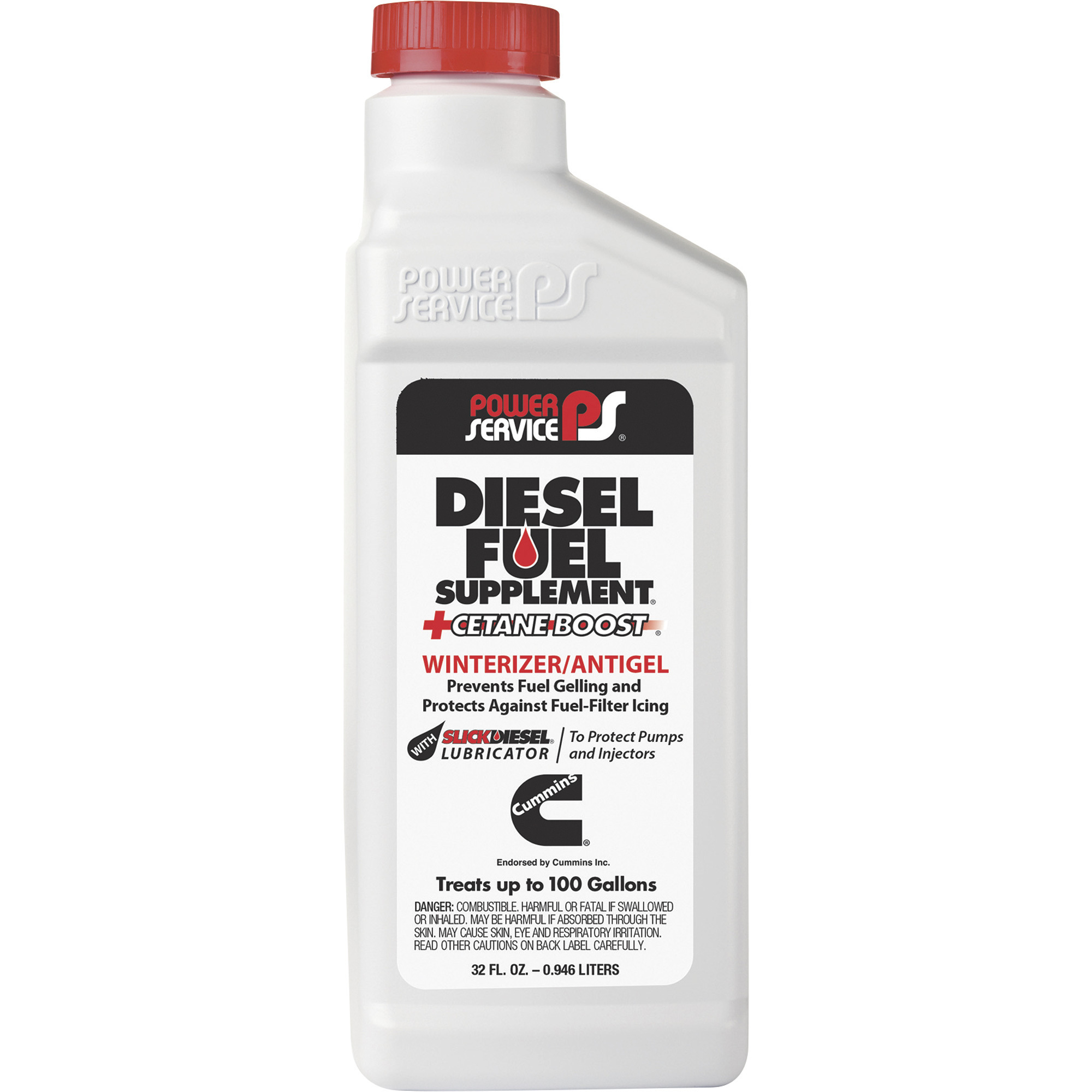 Power Service Diesel Fuel Supplement + Cetane Boost, 32oz. Bottle ...