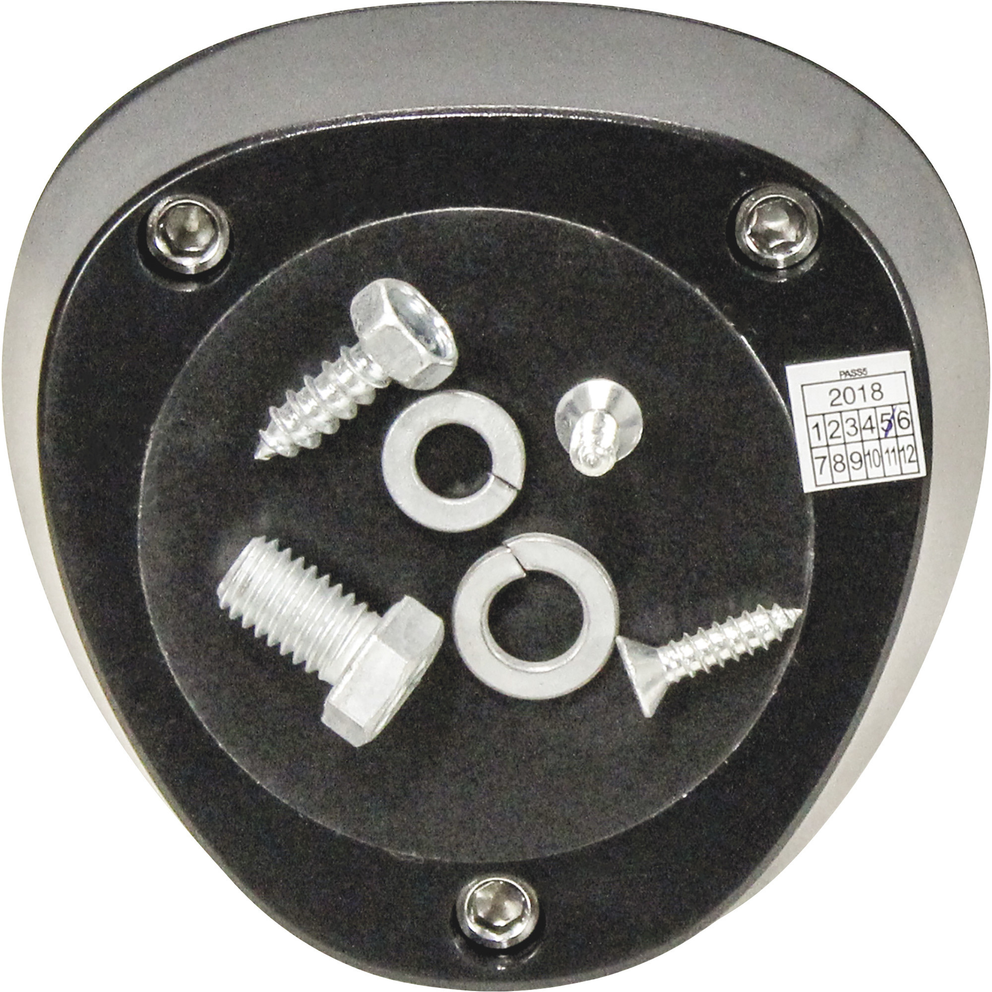 Tiger LED Round Flashing/Flood Rechargeable Work Light with Magnetic ...