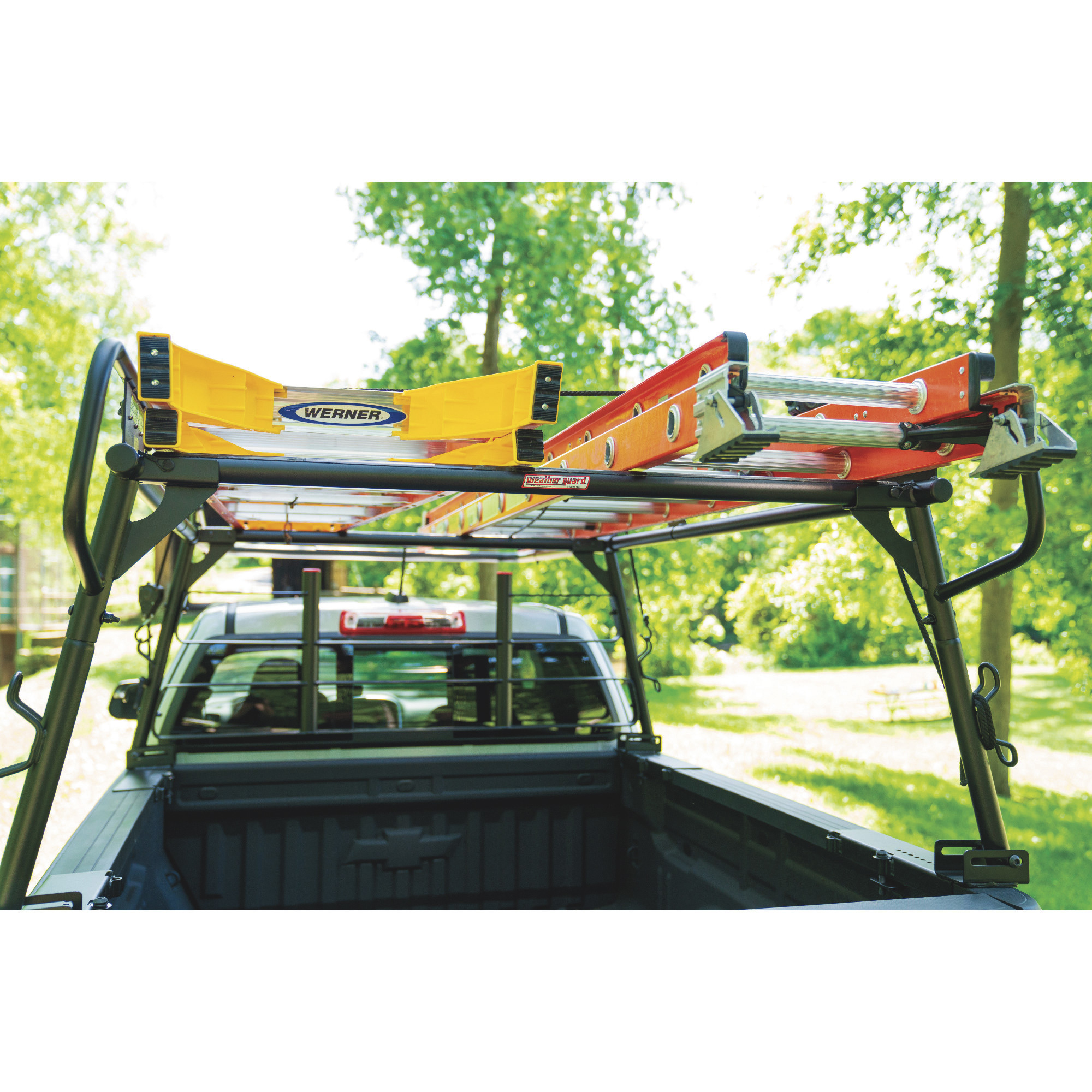 WEATHER GUARD Steel Truck Rack, Fits Compact Trucks, 1000-Lb. Load ...