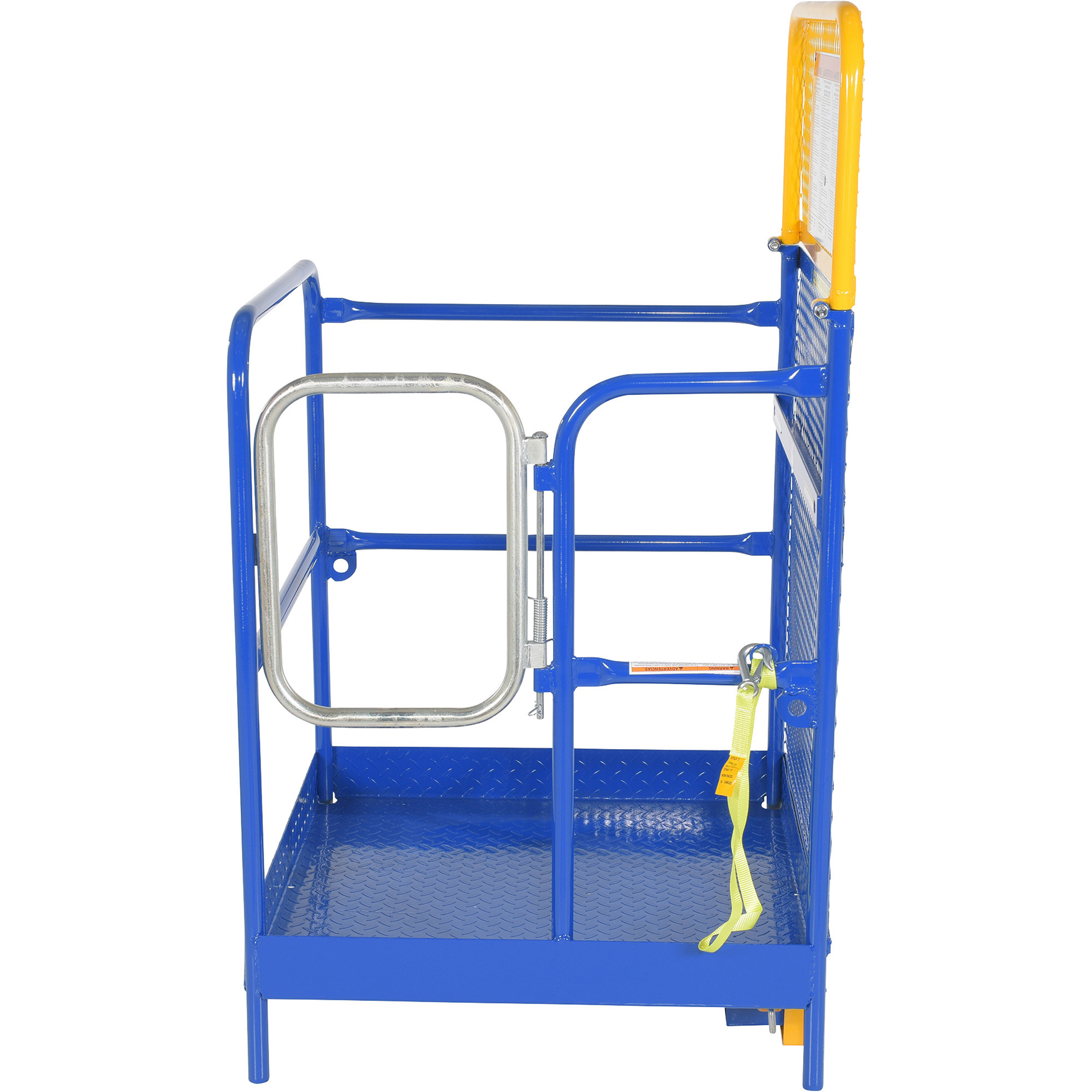 Vestil Single-Door Truck Work Platform — 36in. x 36in. x 65 5/8in ...