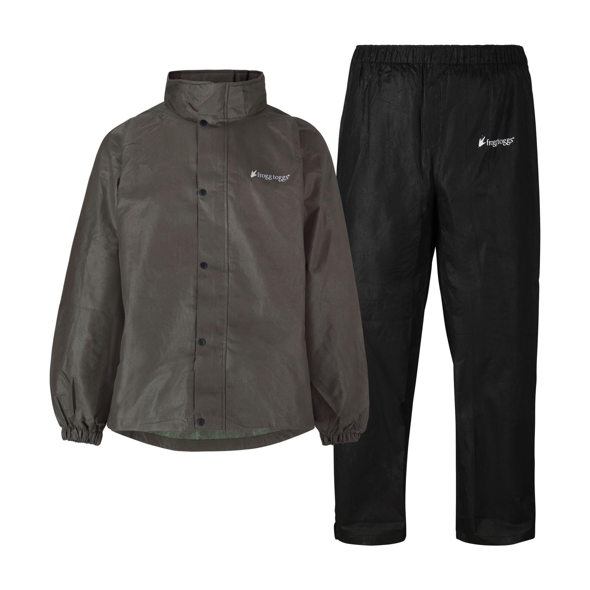 Frogg Toggs Men's All Sports Rain and Wind Jacket and Pants Suit ...