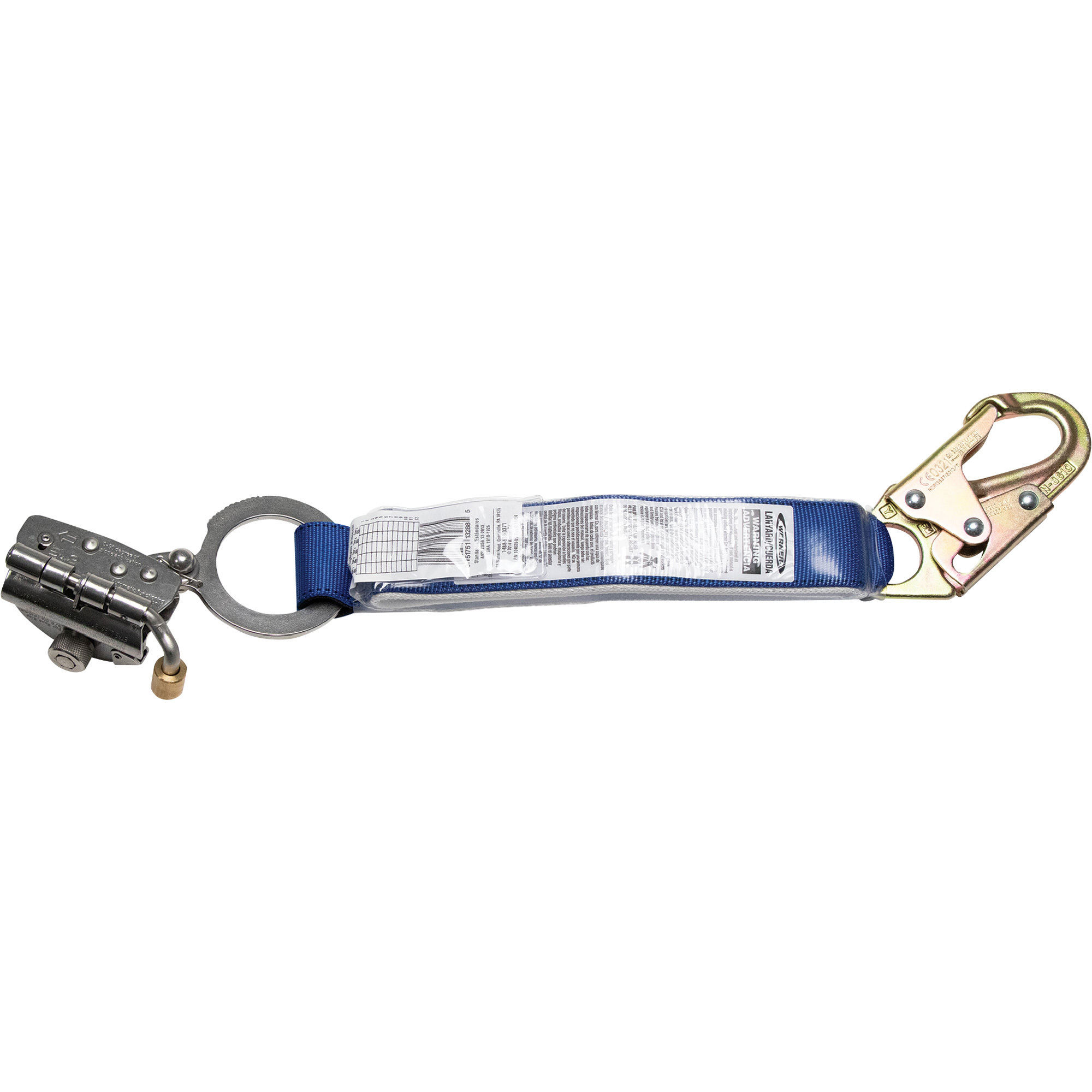 Werner Stainless Steel Trailing Rope Grab with Shock Pack, Model ...