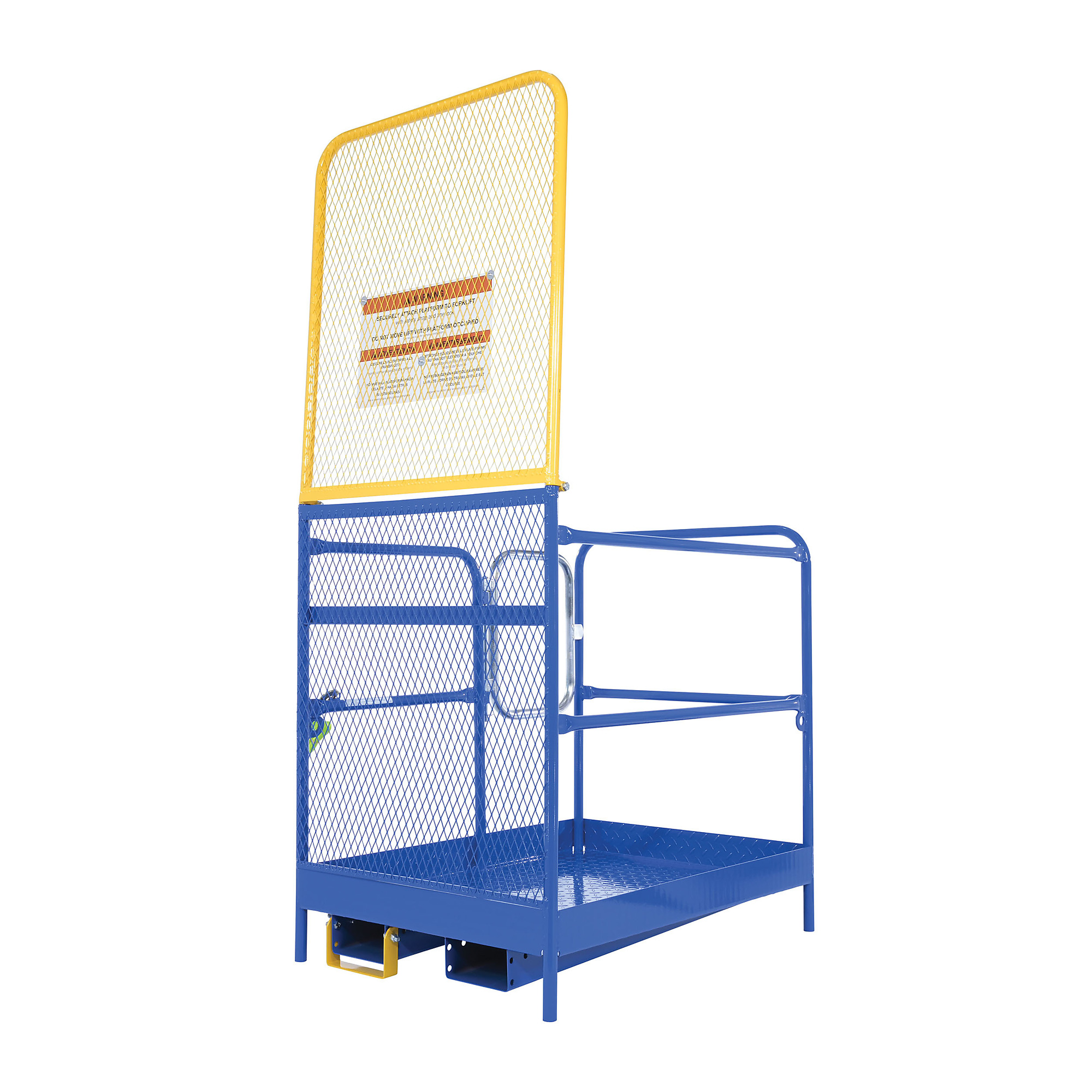 Vestil Work Platform with Single Door and 84in. Back, Model# WP-3648 ...